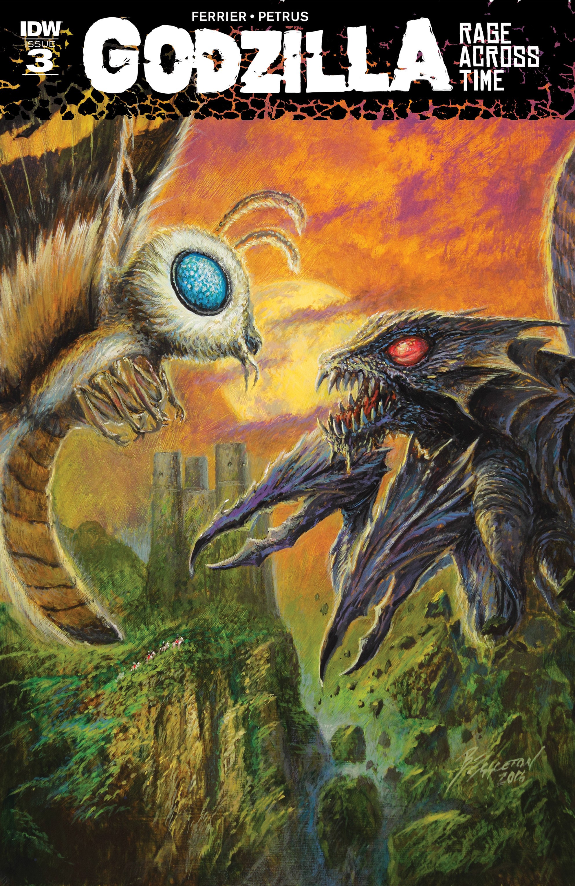 Read online Godzilla: Rage Across Time comic - Issue #3