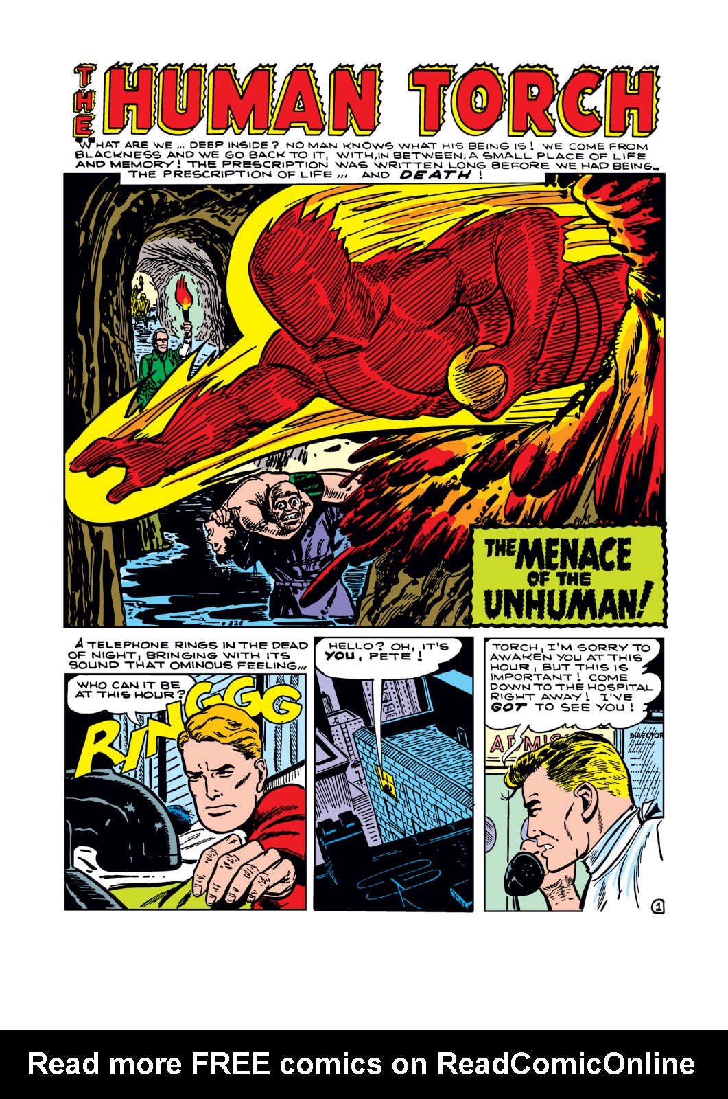Read online The Human Torch (1940) comic - Issue #37