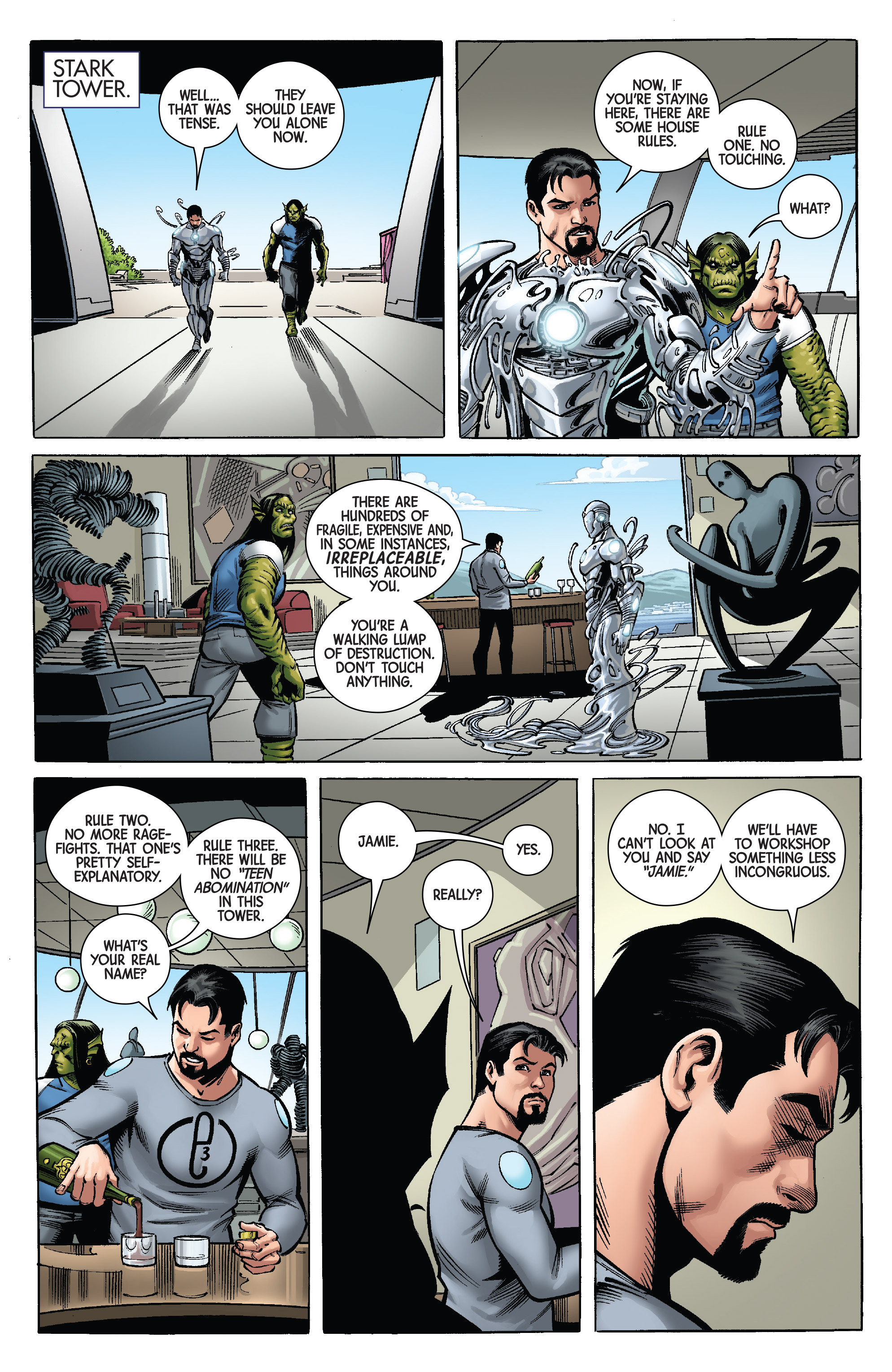 Read online Superior Iron Man comic - Issue #4