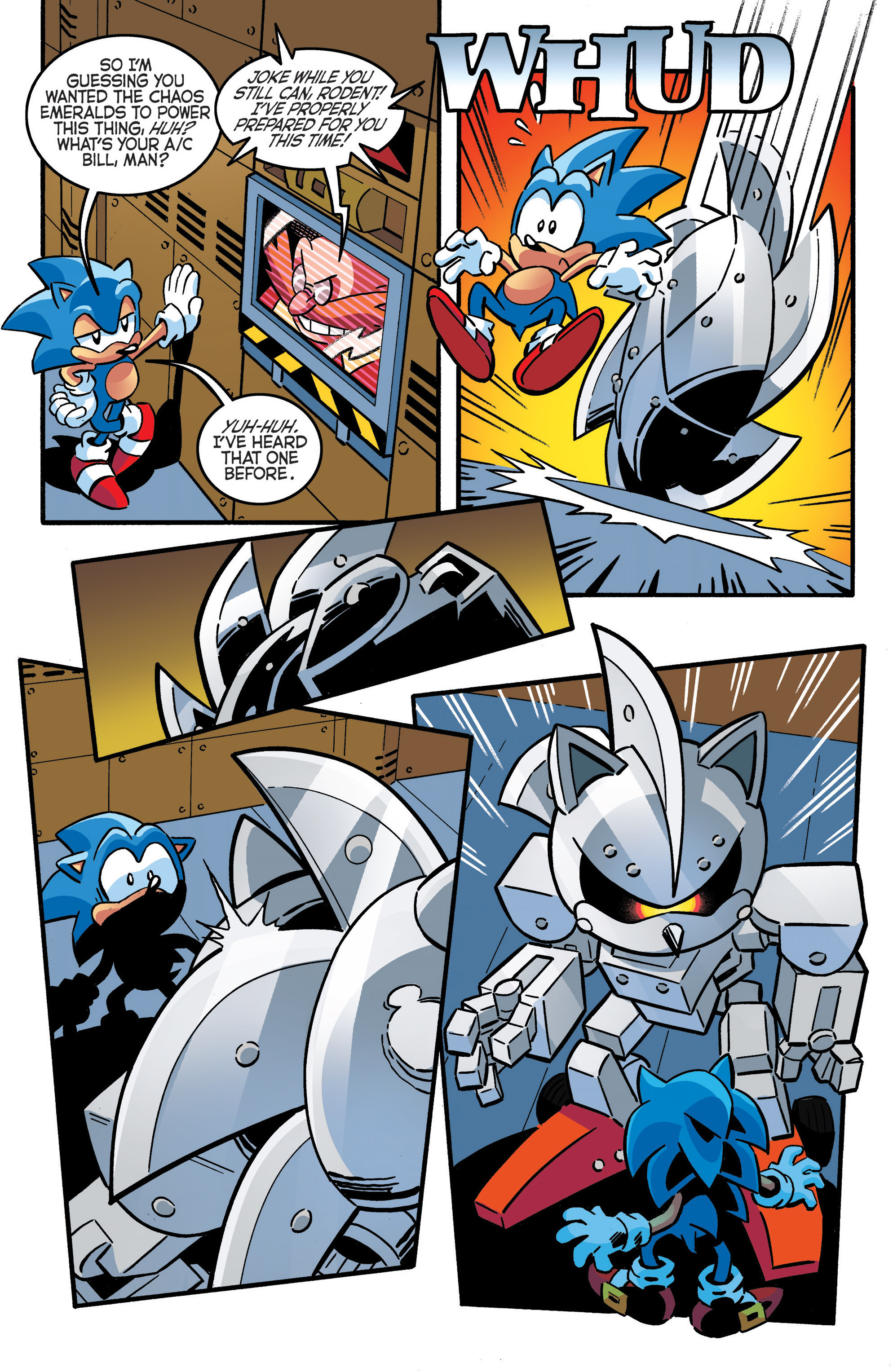 Read online Sonic The Hedgehog comic - Issue #289
