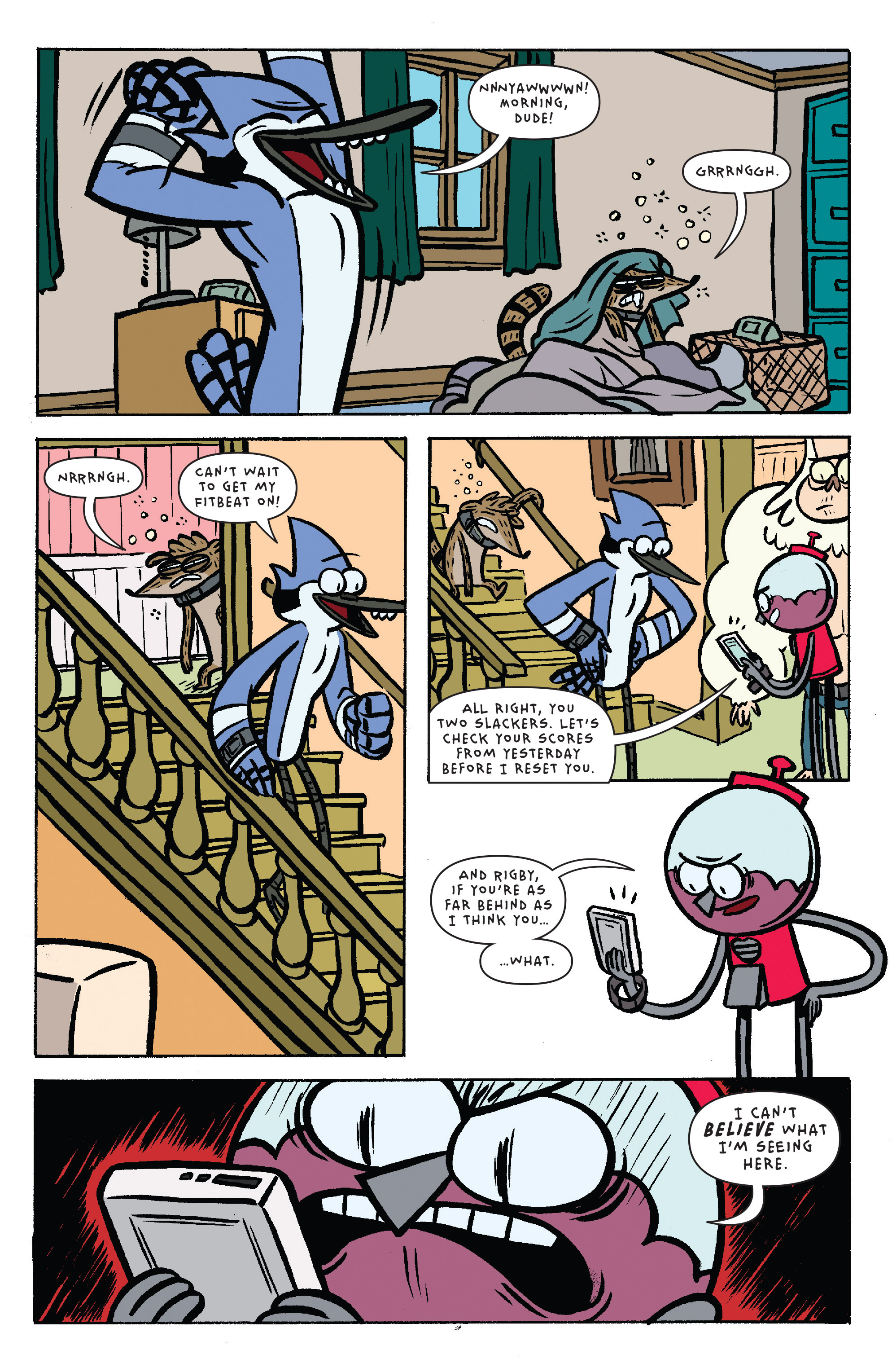Read online Regular Show comic - Issue #25