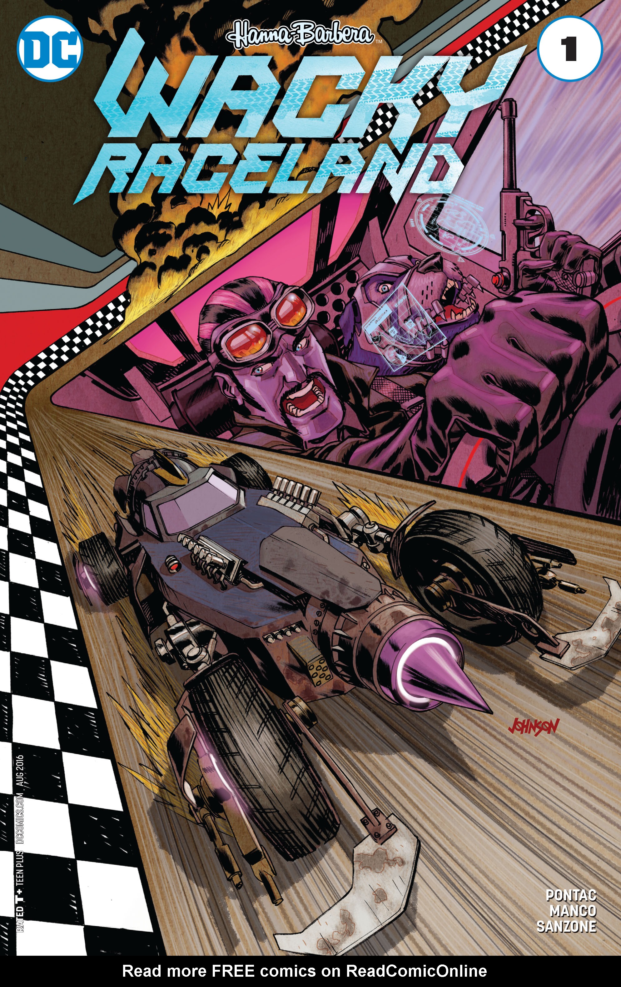 Read online Wacky Raceland comic - Issue #1