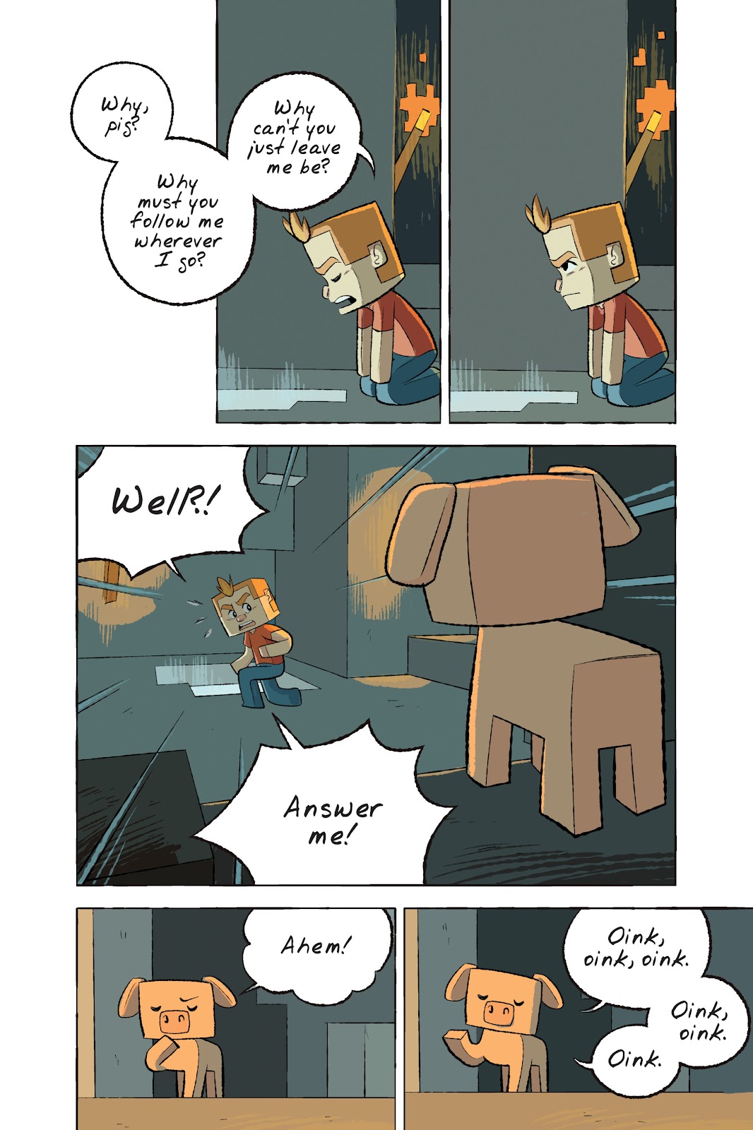 Read online Minecraft: Stories From the Overworld comic - Issue # TPB