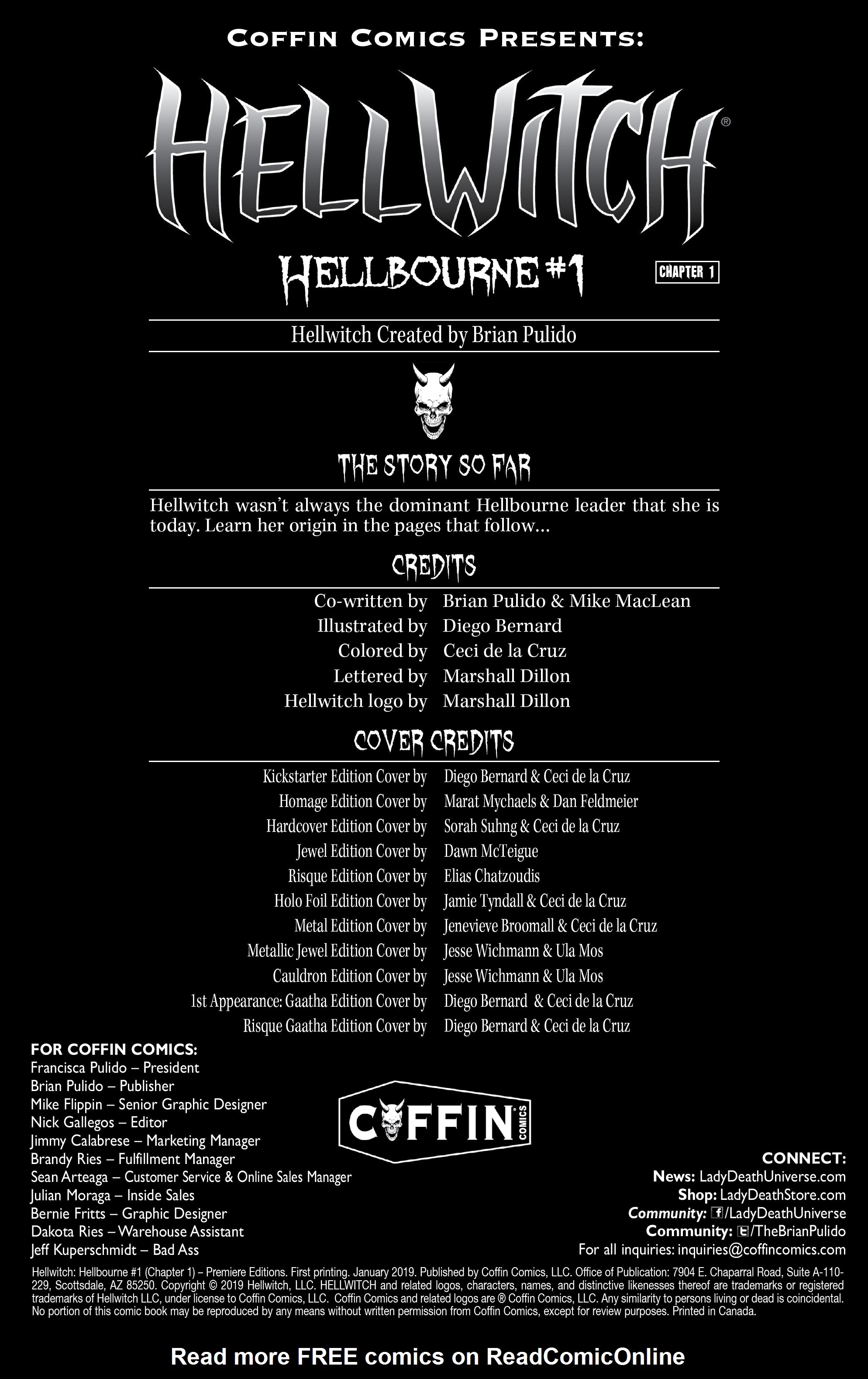 Hellwitch Issue 1 | Read Hellwitch Issue 1 comic online in high quality. Read Full Comic online ...