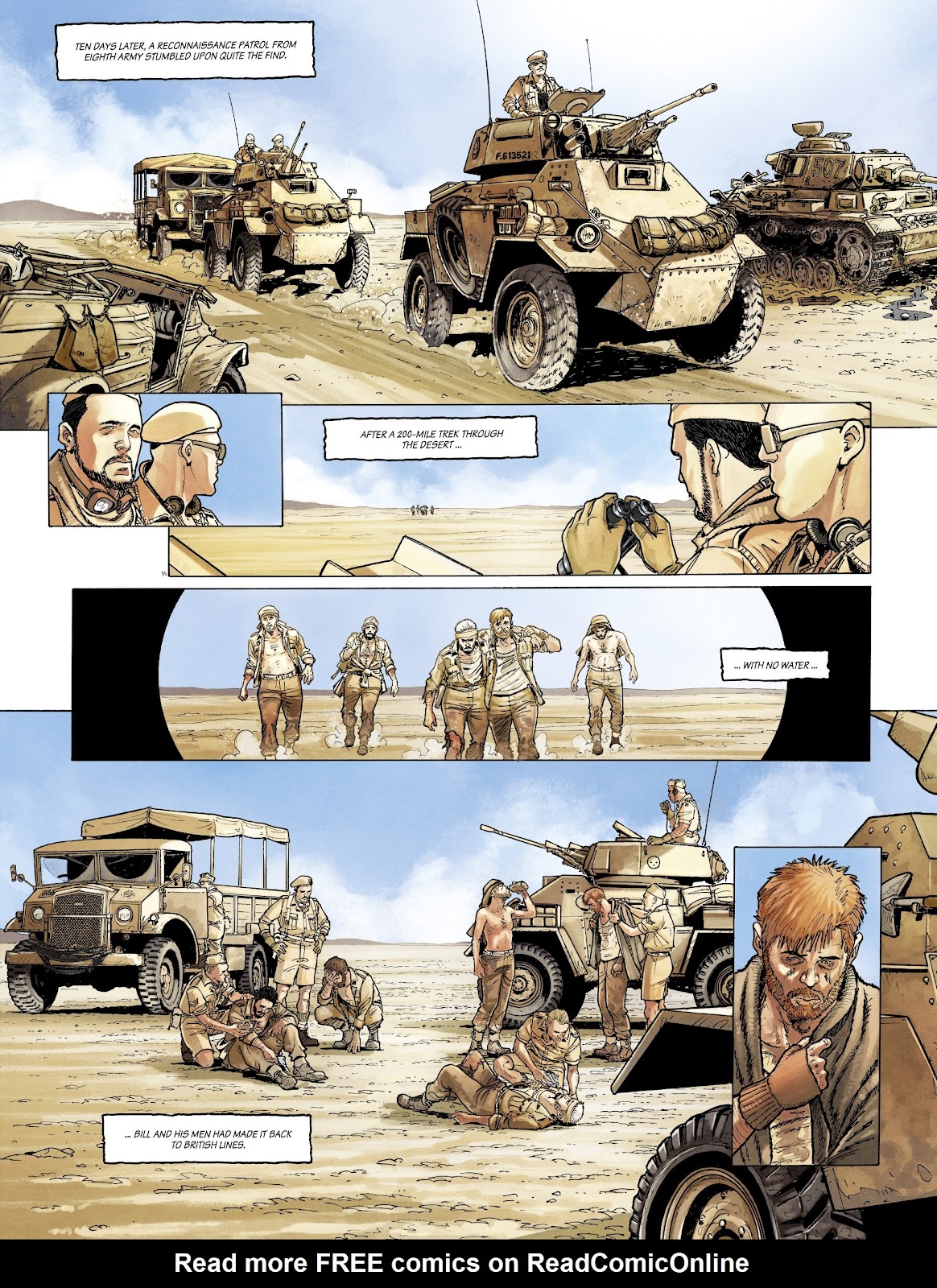 Read online The Regiment – The True Story of the SAS comic - Issue #2