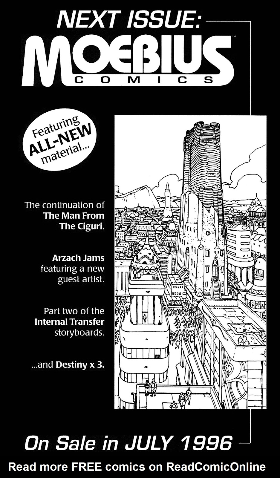 Read online Moebius Comics comic - Issue #1