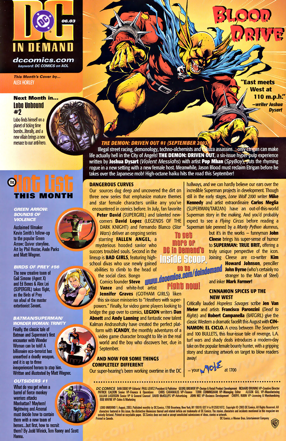 Lobo Unbound 1 | Read Lobo Unbound 1 comic online in high quality. Read ...