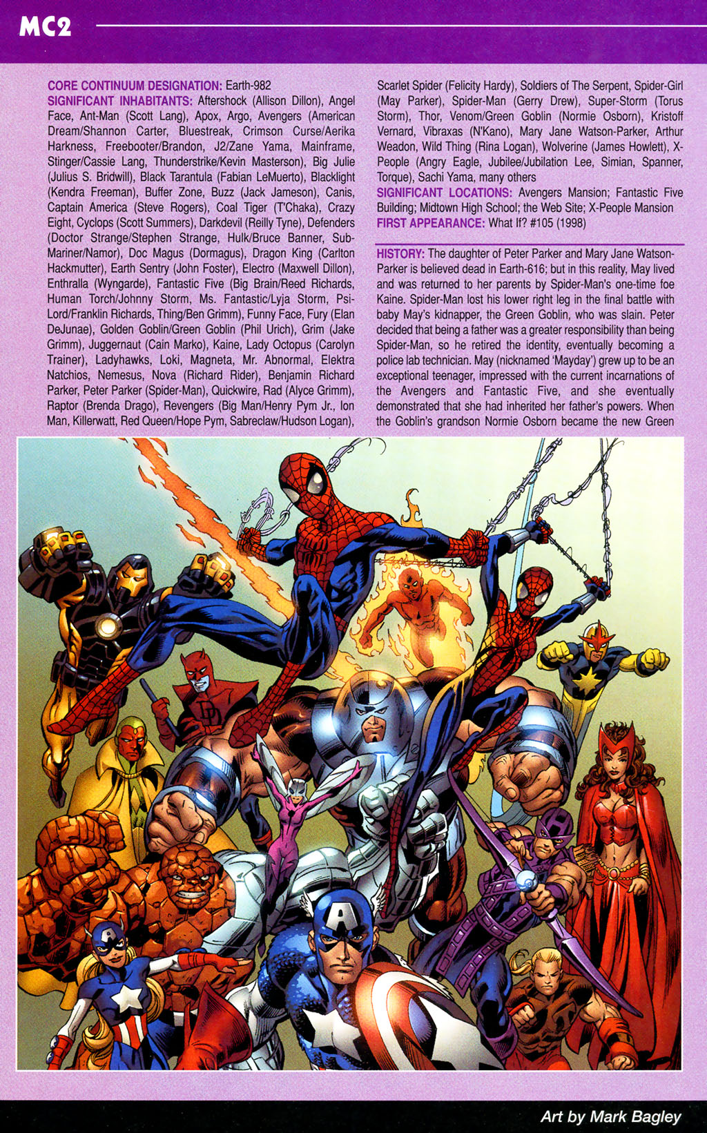 Read online Official Handbook of the Marvel Universe: Alternate ...