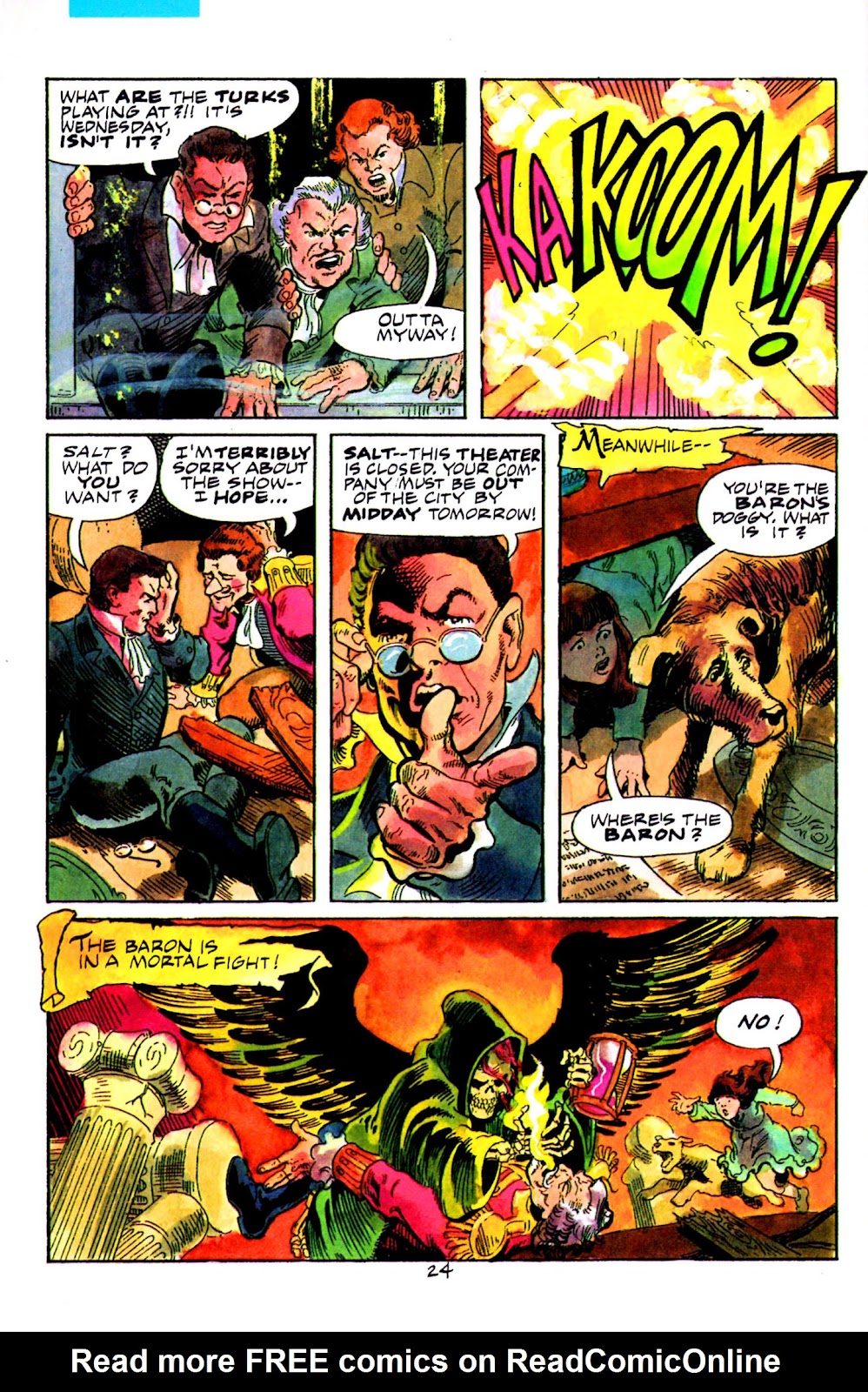 Read online The Adventures of Baron Munchausen comic - Issue #1