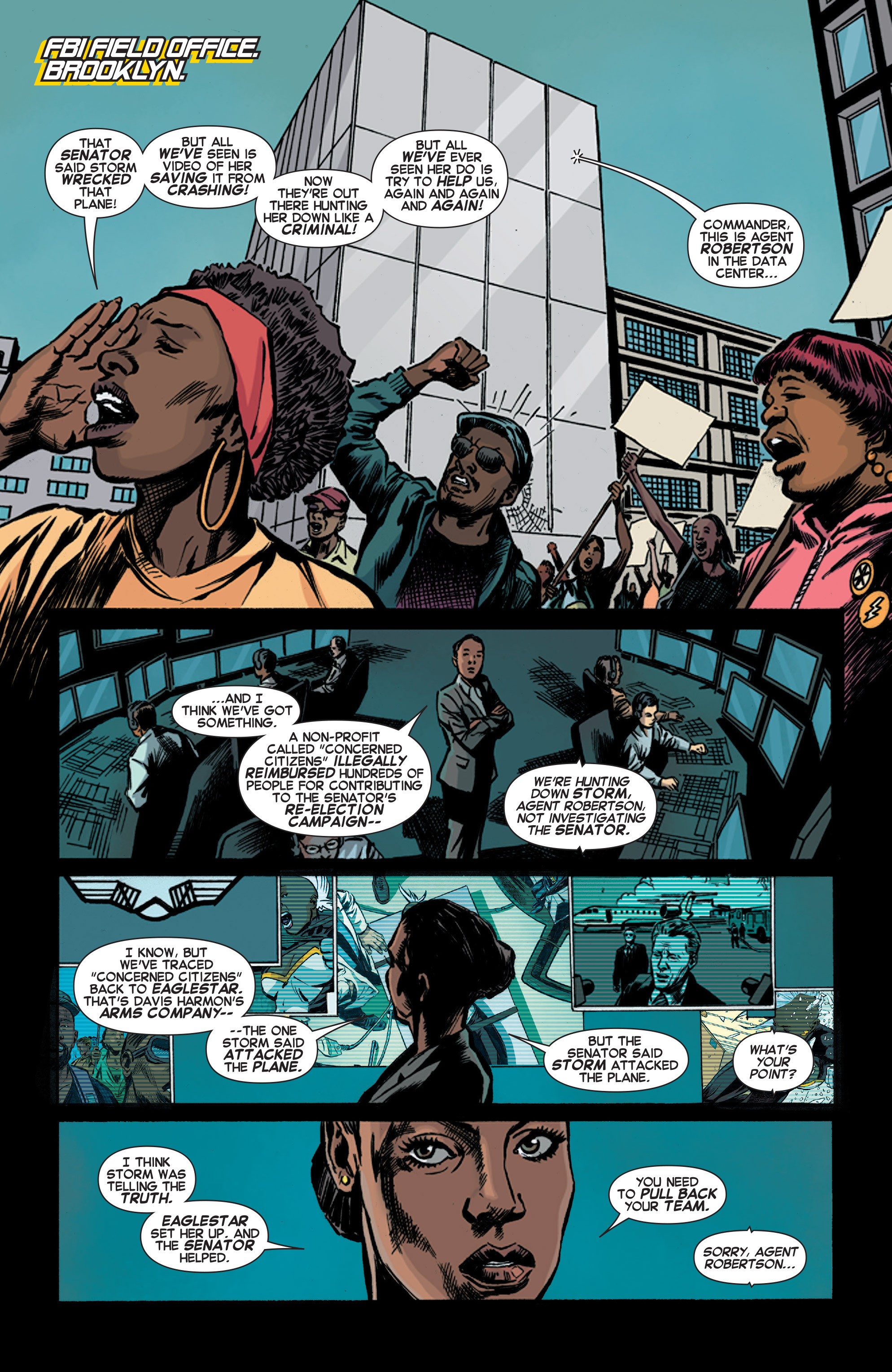 Read online Storm comic - Issue #8