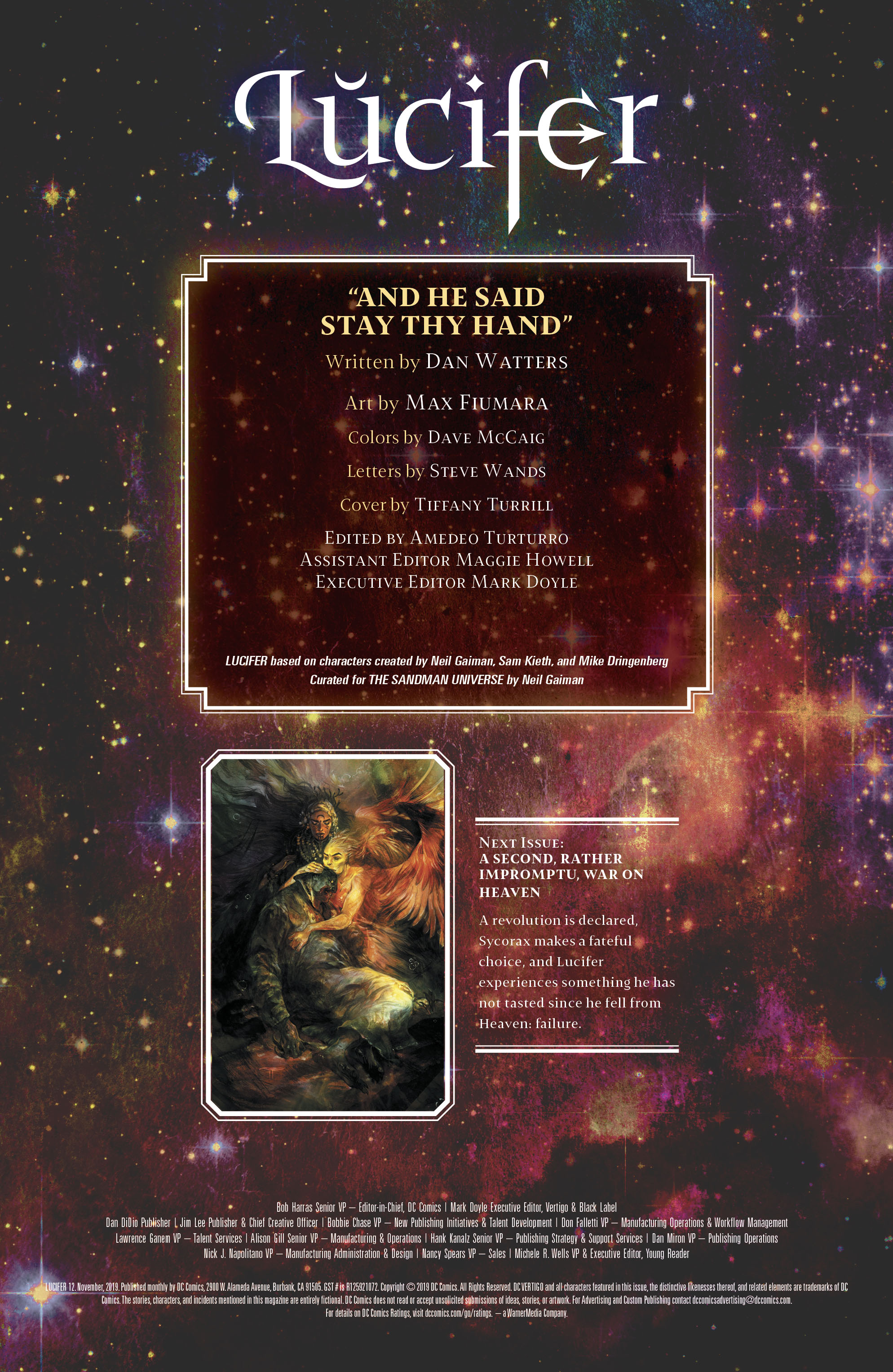 Read online Lucifer (2018) comic - Issue #12