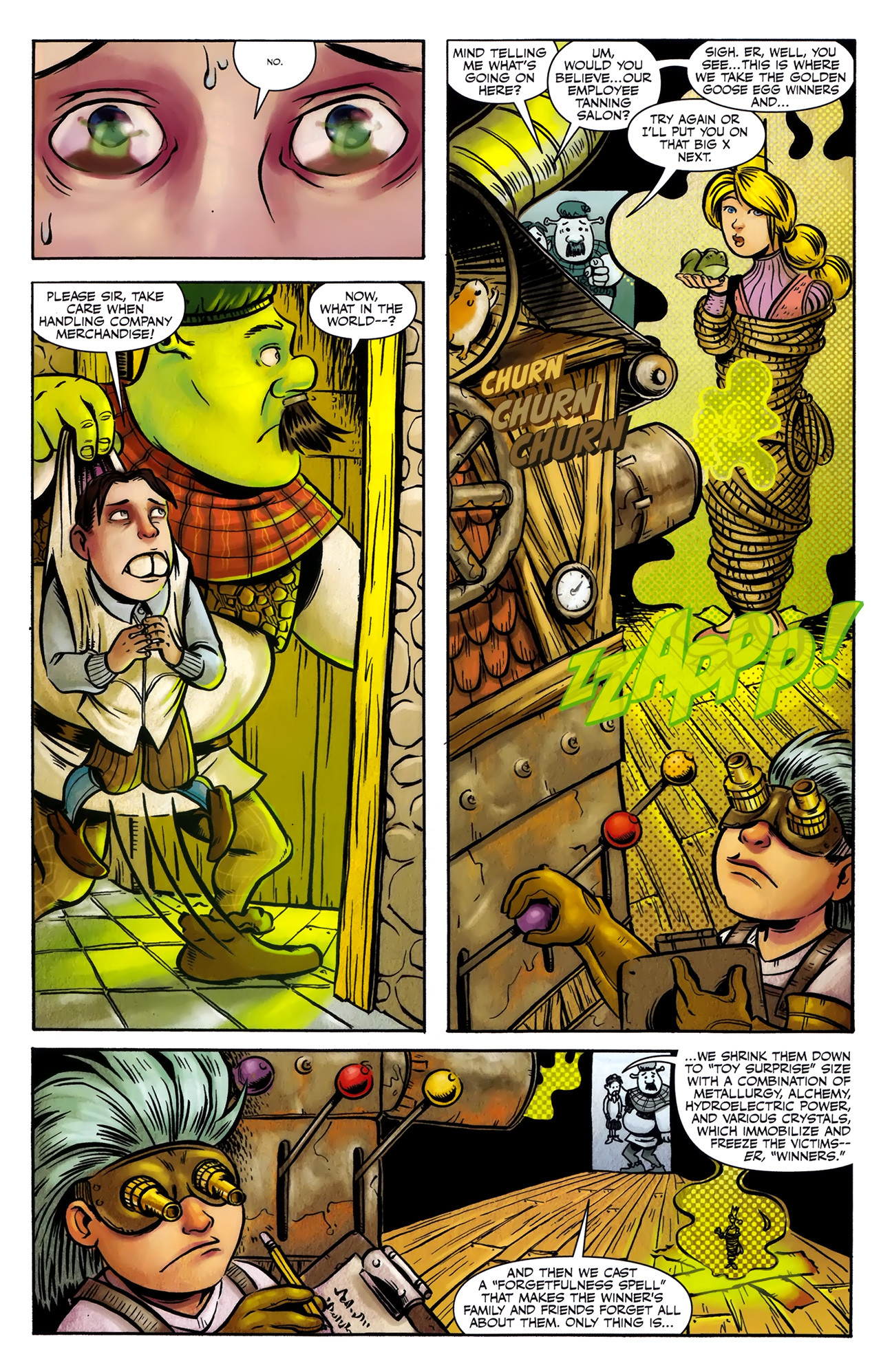 Read online Shrek (2010) comic - Issue #1