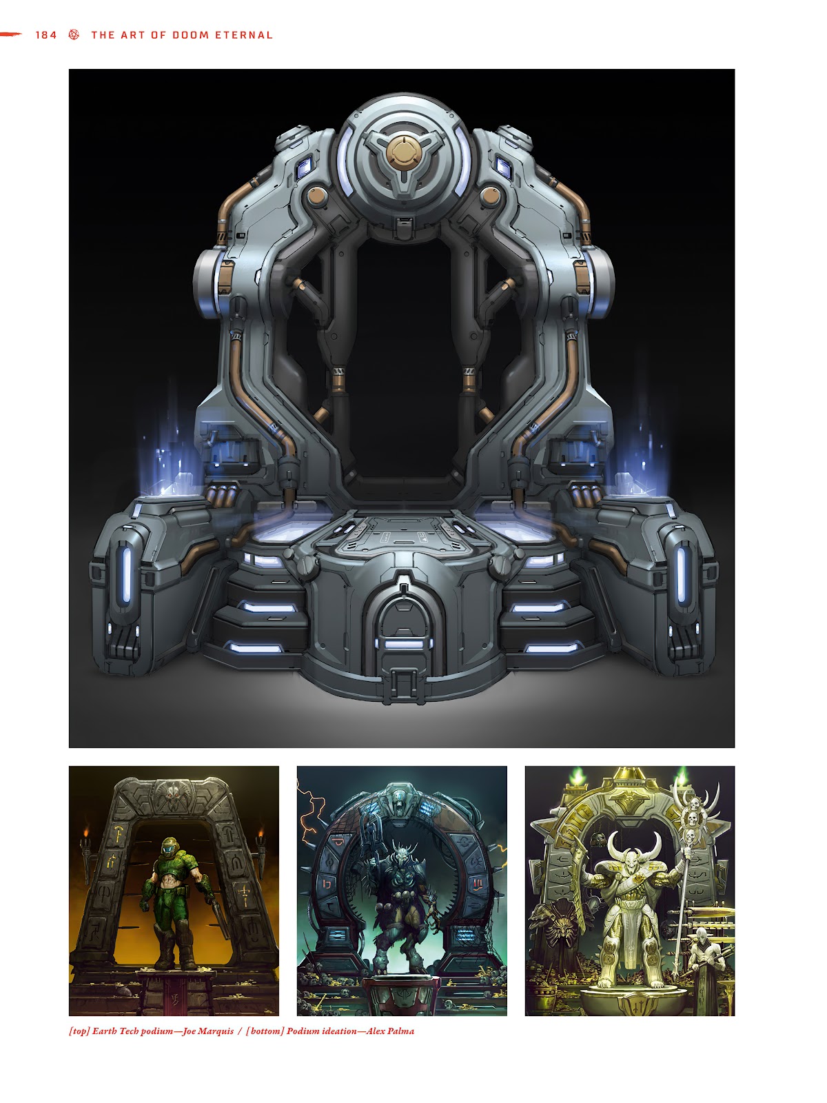 Read online The Art of DOOM Eternal comic - Issue # TPB (Part 2)