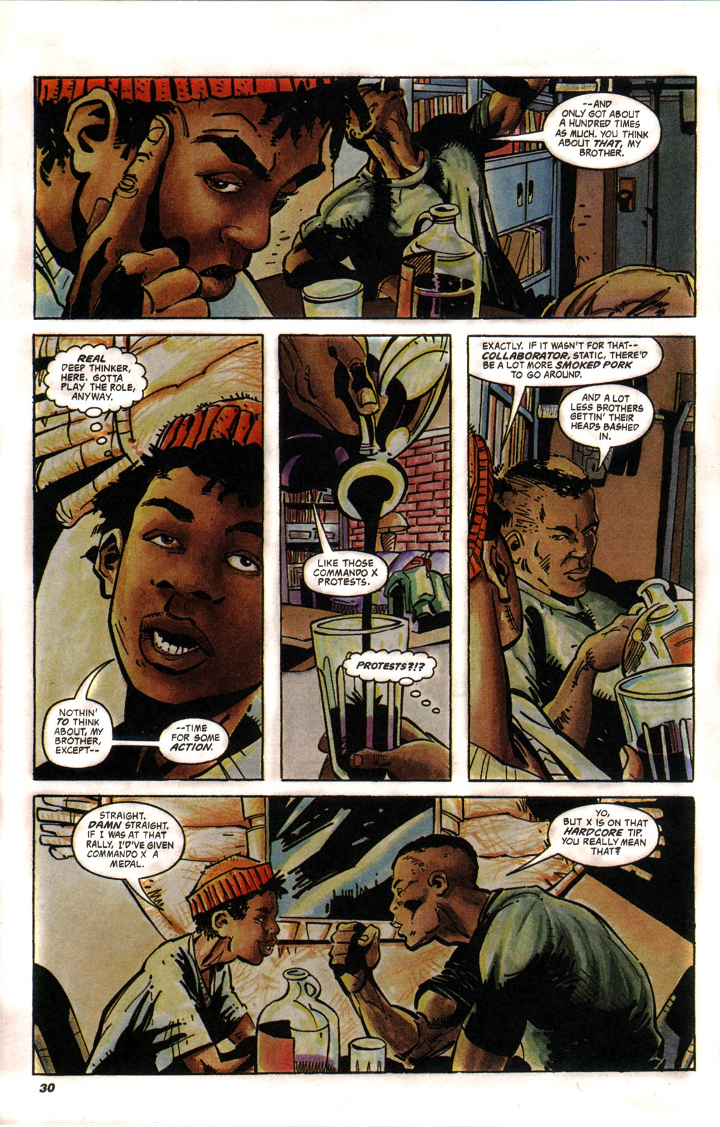 Read online Static comic - Issue #6