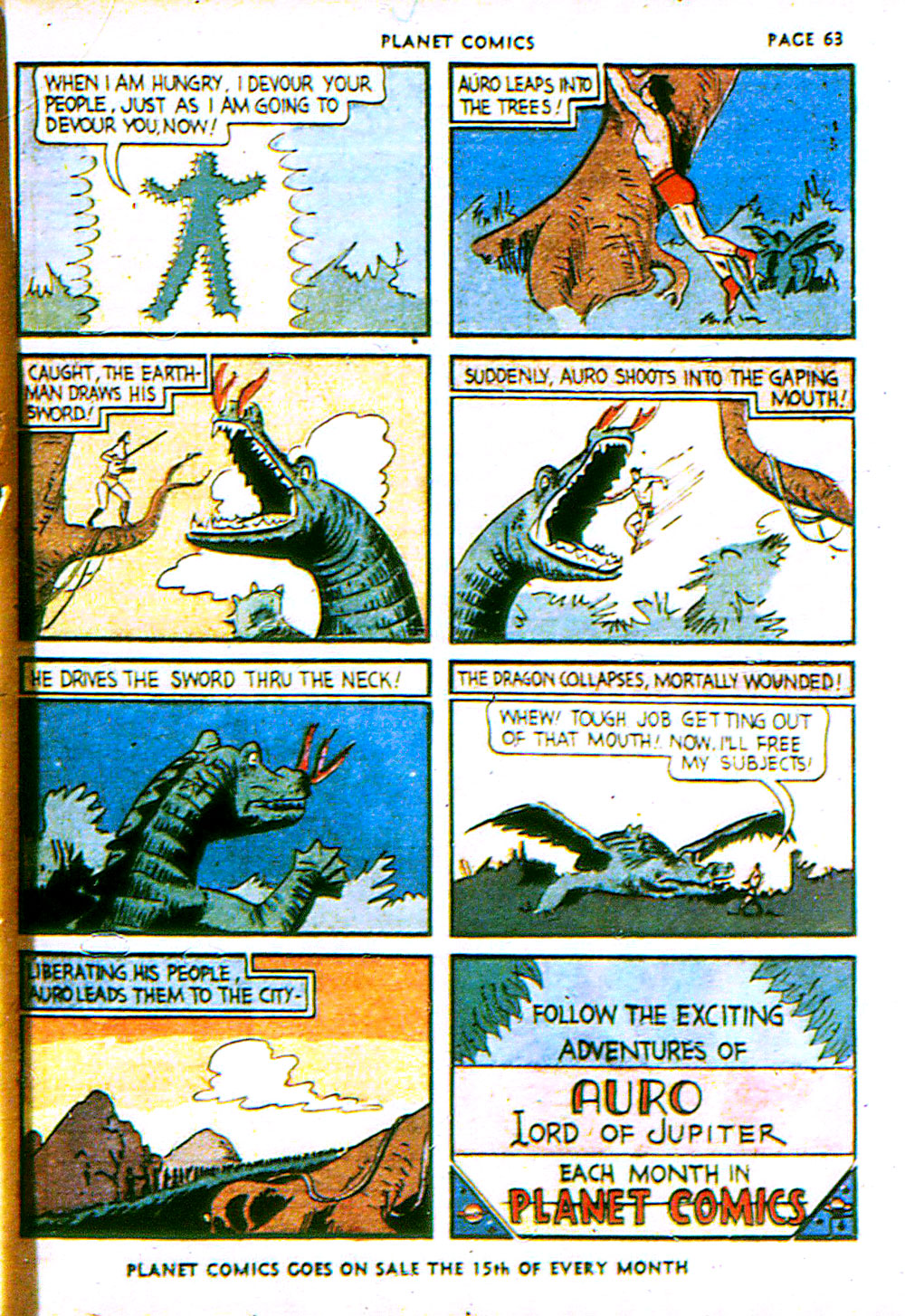 Planet Comics #03 | Read All Comics Online