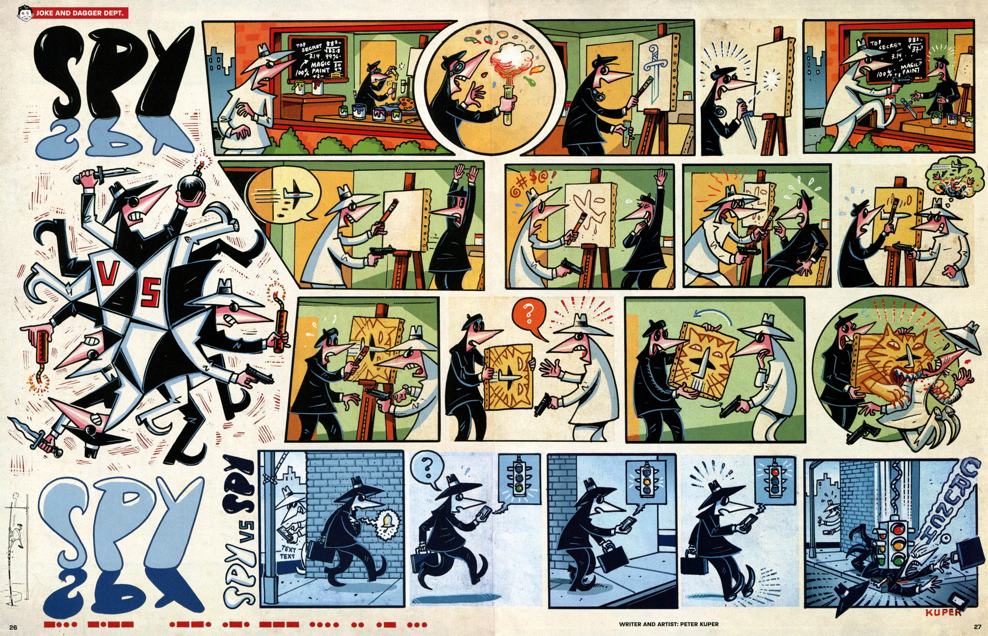 Read online MAD comic - Issue #520