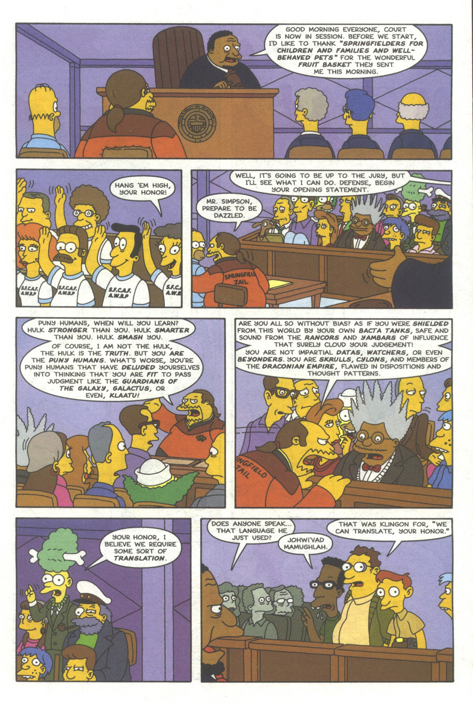 Read online Simpsons Comics comic - Issue #39