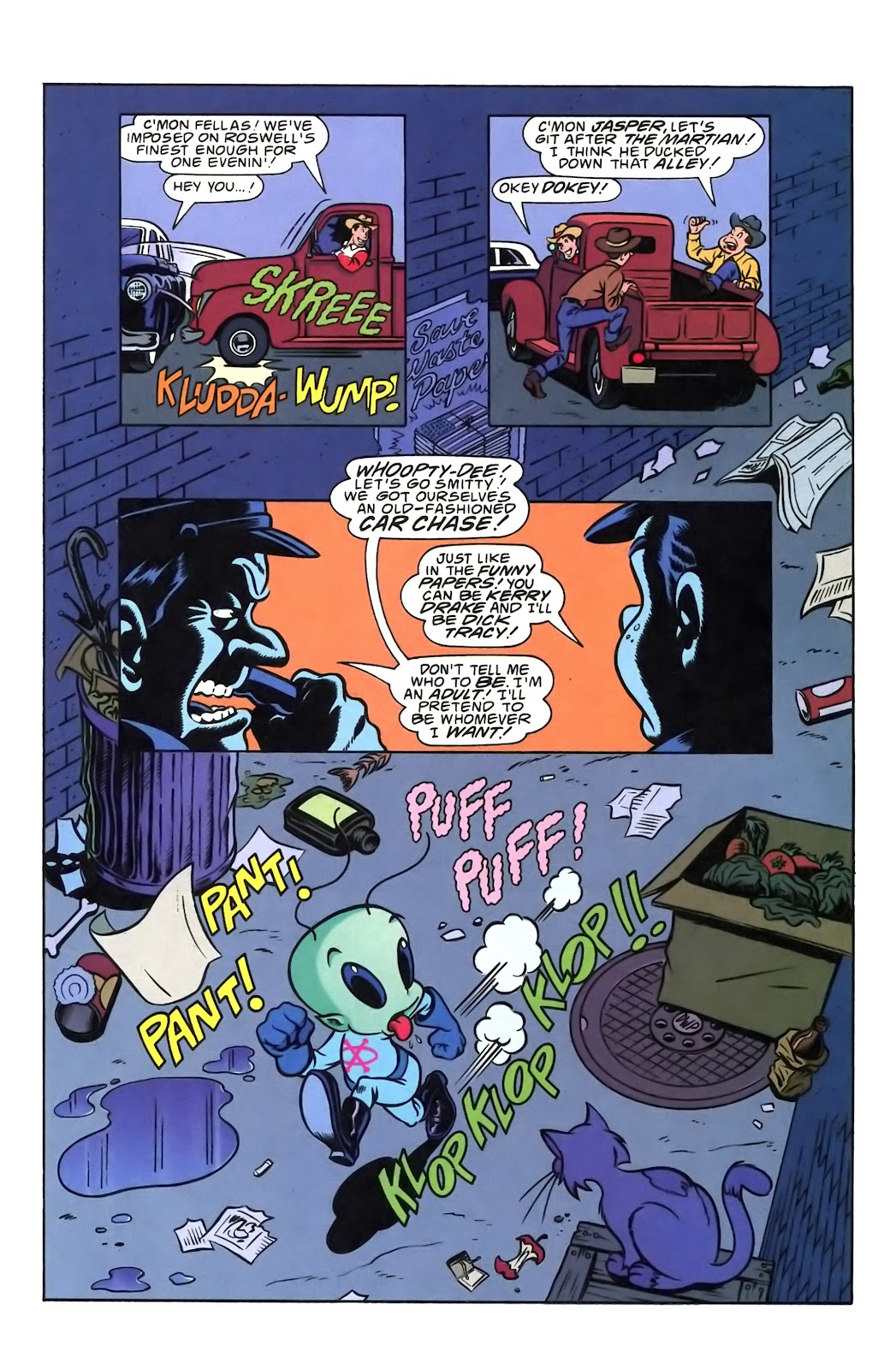 Read online Roswell: Little Green Man comic - Issue #1