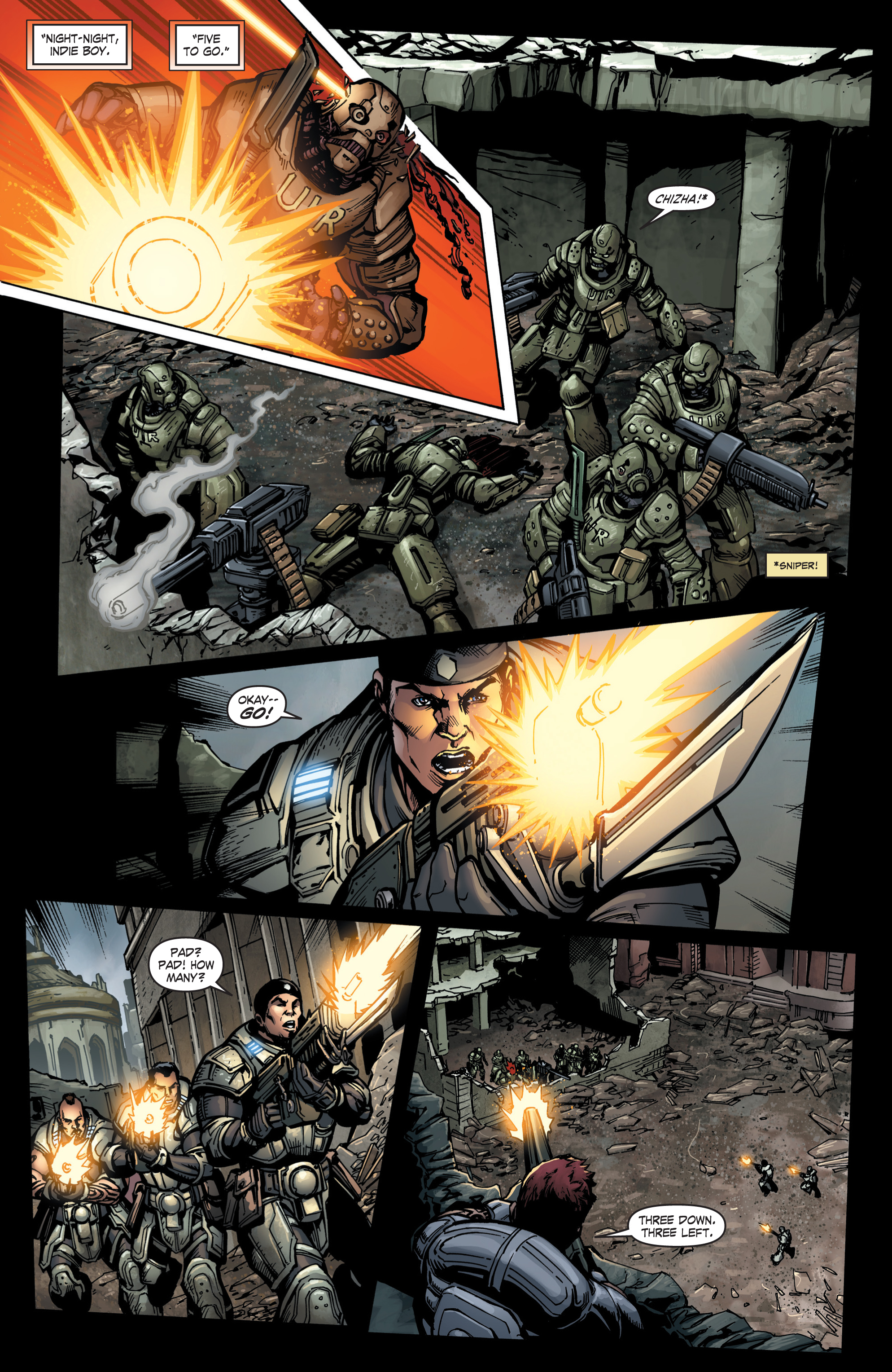 Read online Gears Of War comic - Issue #18
