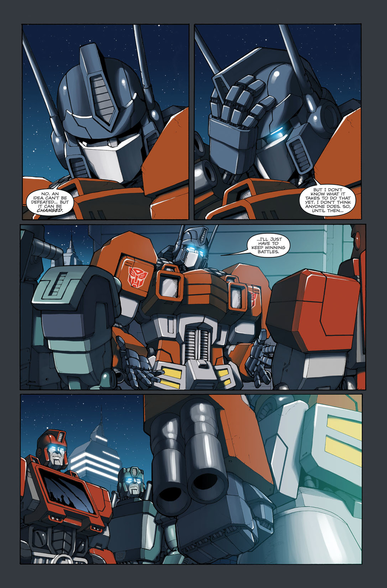 Read online The Transformers: Ironhide comic - Issue #1