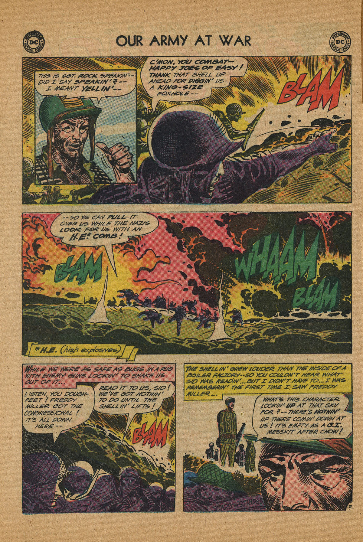 Read online Our Army at War (1952) comic - Issue #102