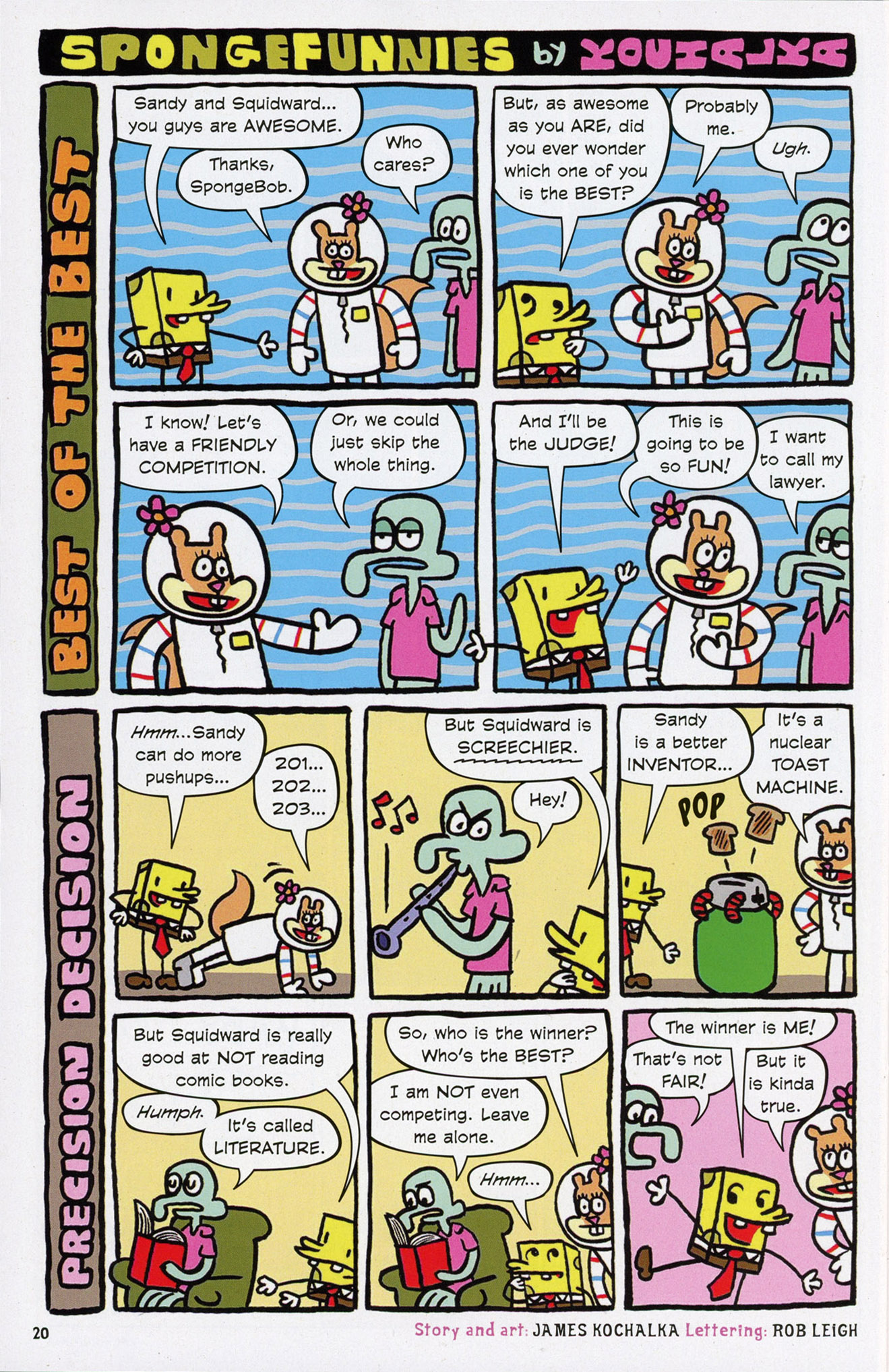 Read online SpongeBob Comics comic - Issue #51