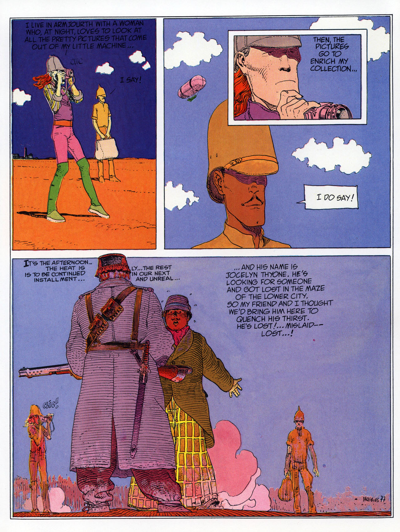 Read online Epic Graphic Novel: Moebius comic - Issue # TPB 3