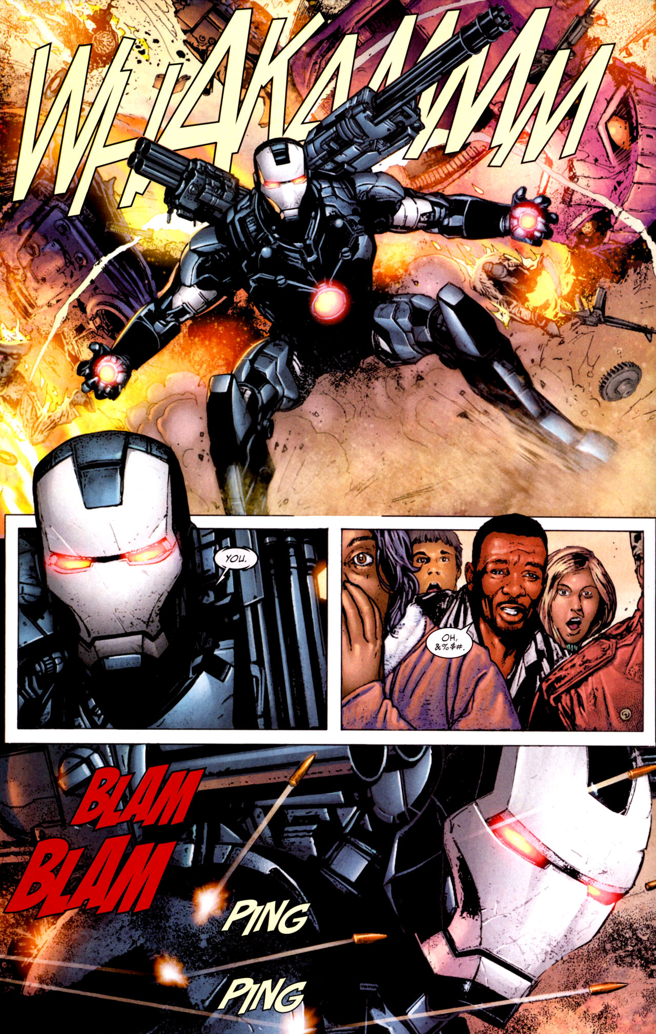 Read online War Machine (2009) comic - Issue #1