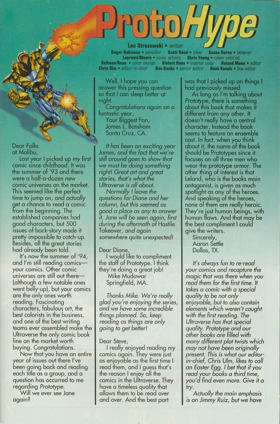 Read online Prototype (1993) comic - Issue #14