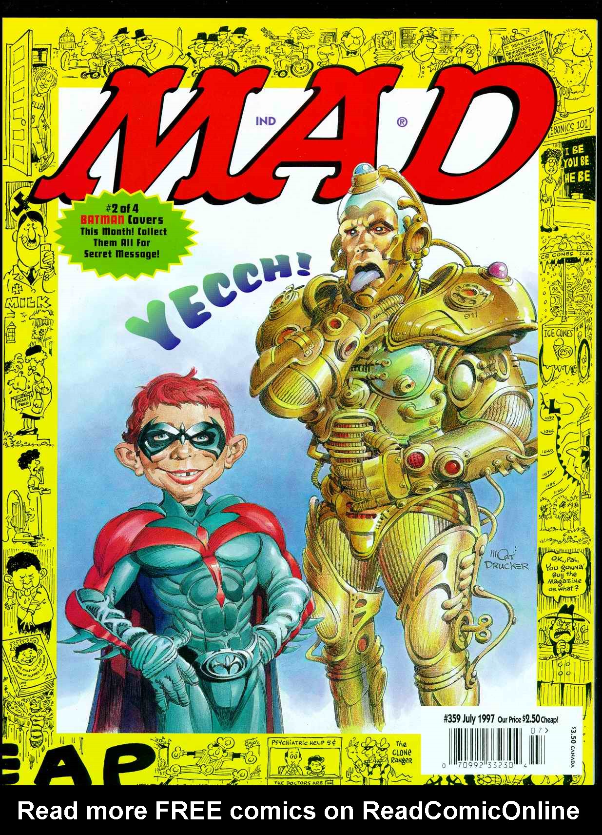 Read online MAD comic - Issue #359