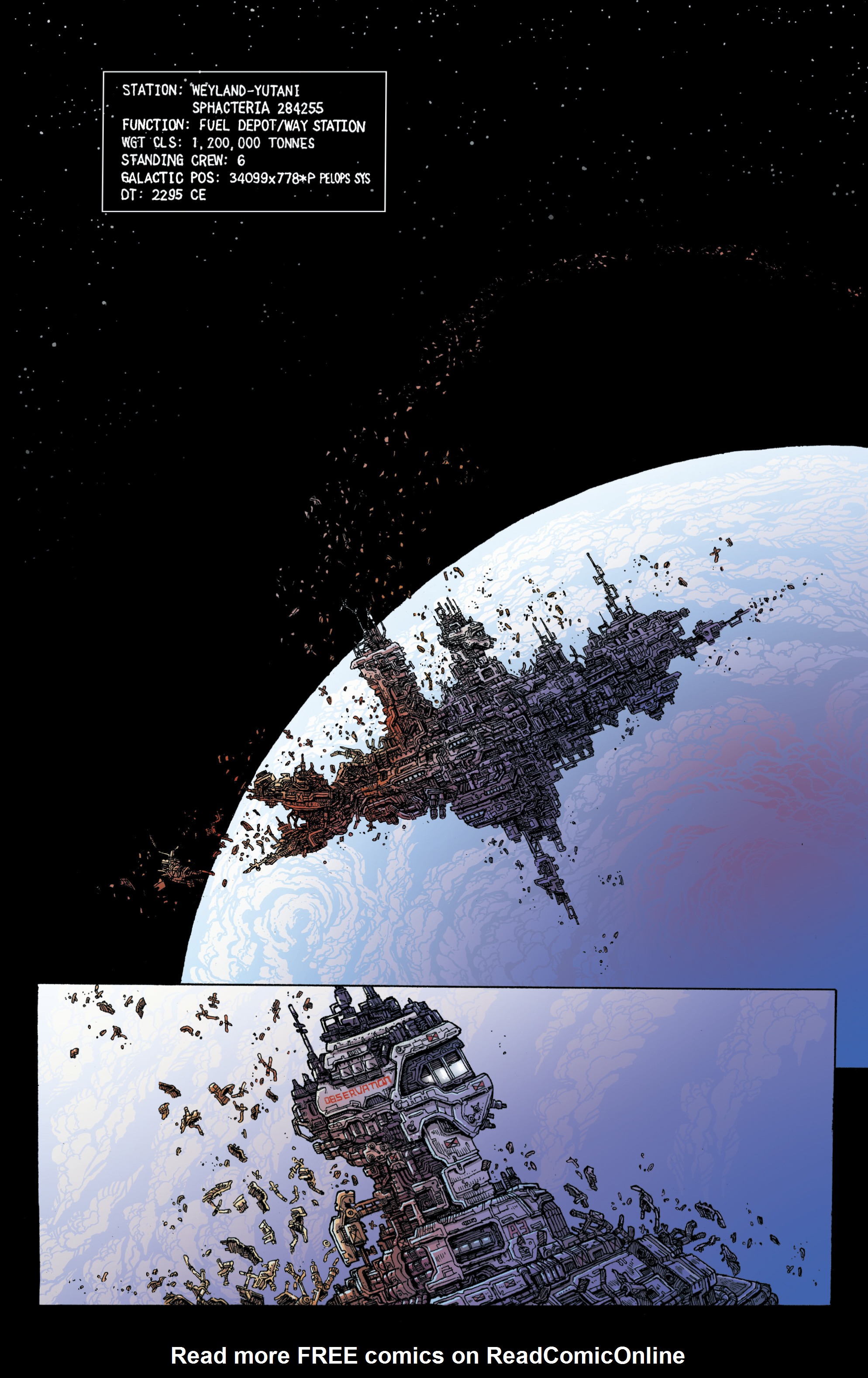 Read online Aliens: Dead Orbit comic - Issue #1