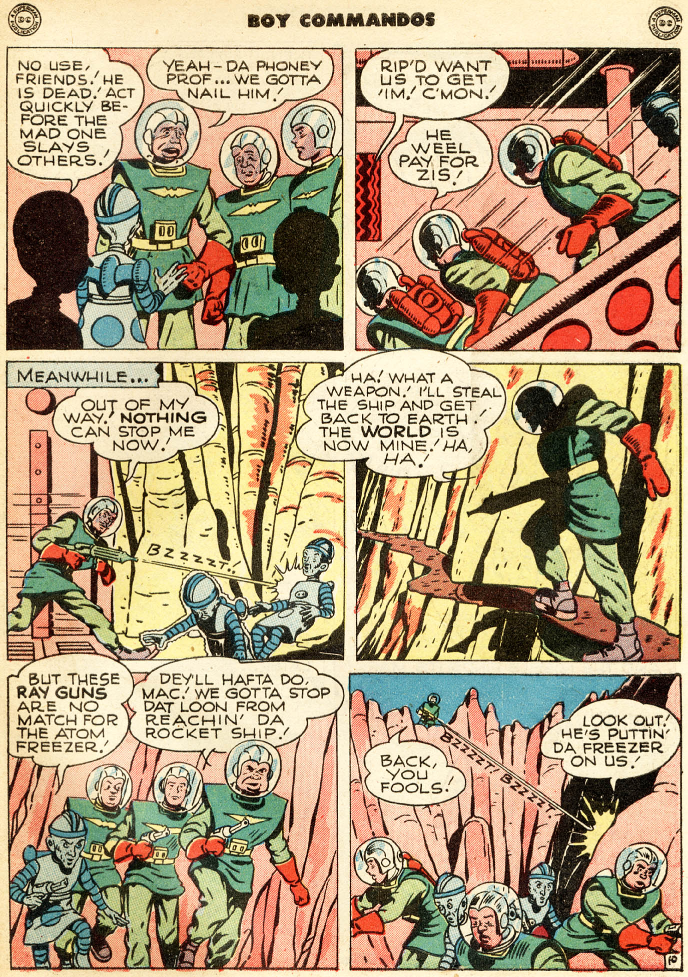 Read online Boy Commandos comic - Issue #20