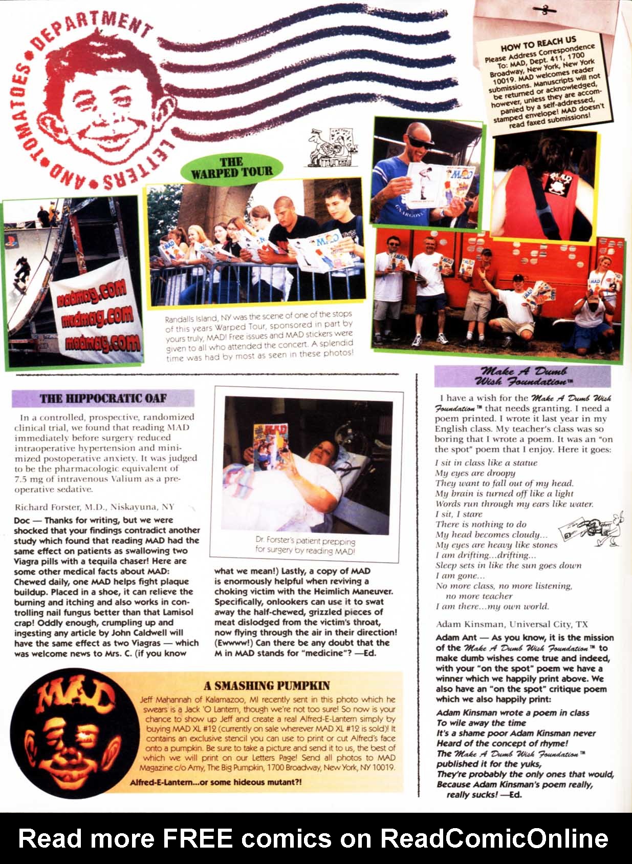 Read online MAD comic - Issue #411