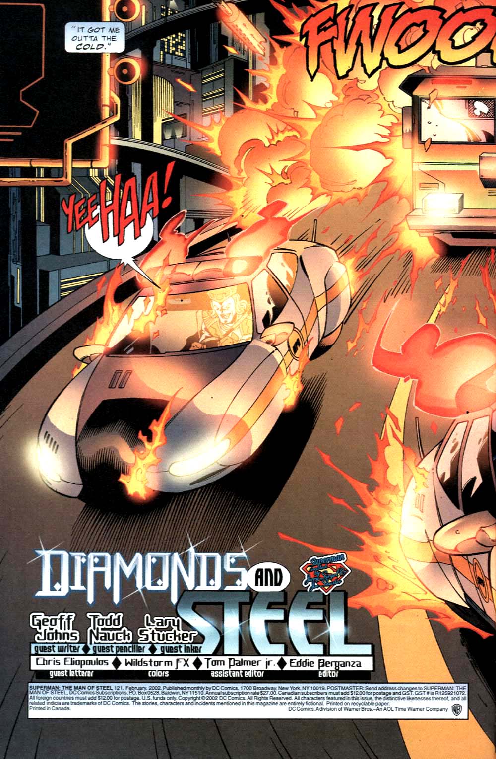 Read online Superman: The Man of Steel (1991) comic - Issue #121