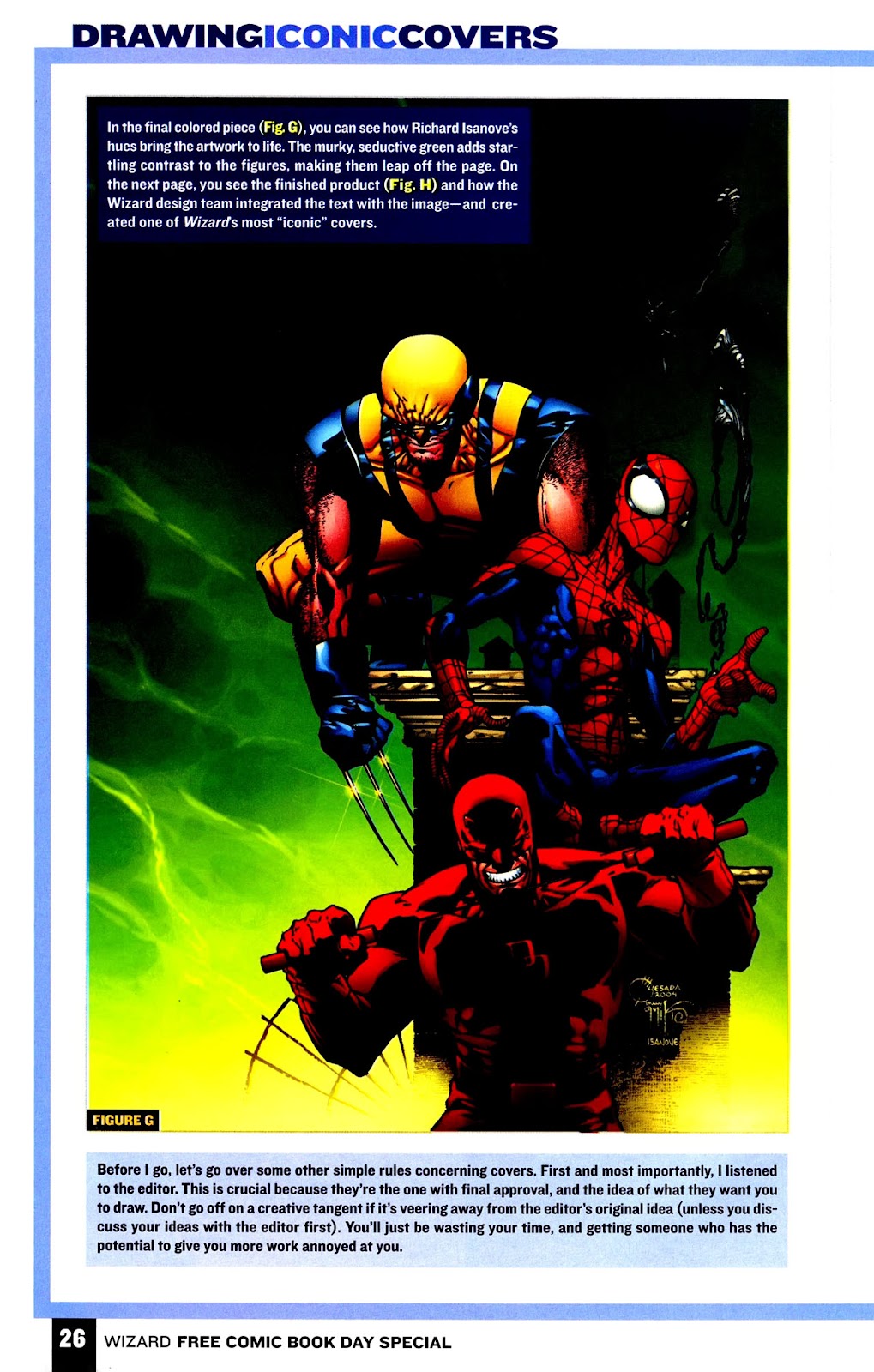 Read online Wizard How to Draw Sampler comic - Issue # Full