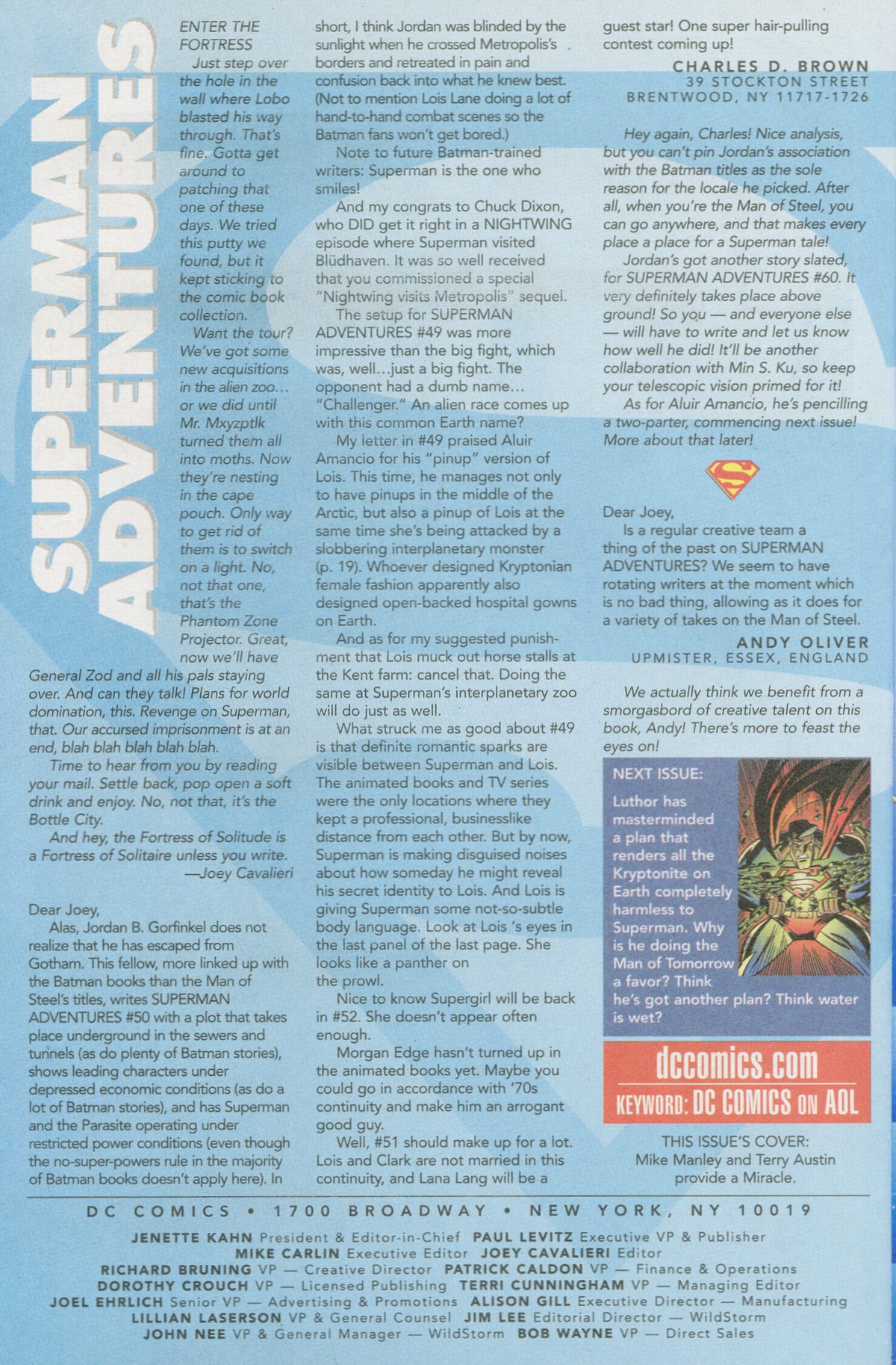Read online Superman Adventures comic - Issue #53