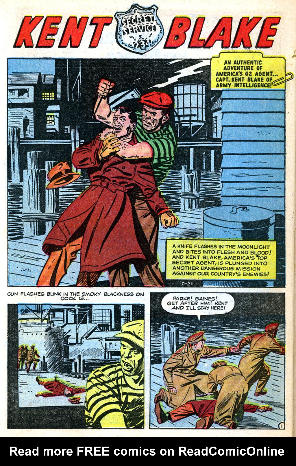 Read online Kent Blake of the Secret Service comic - Issue #14