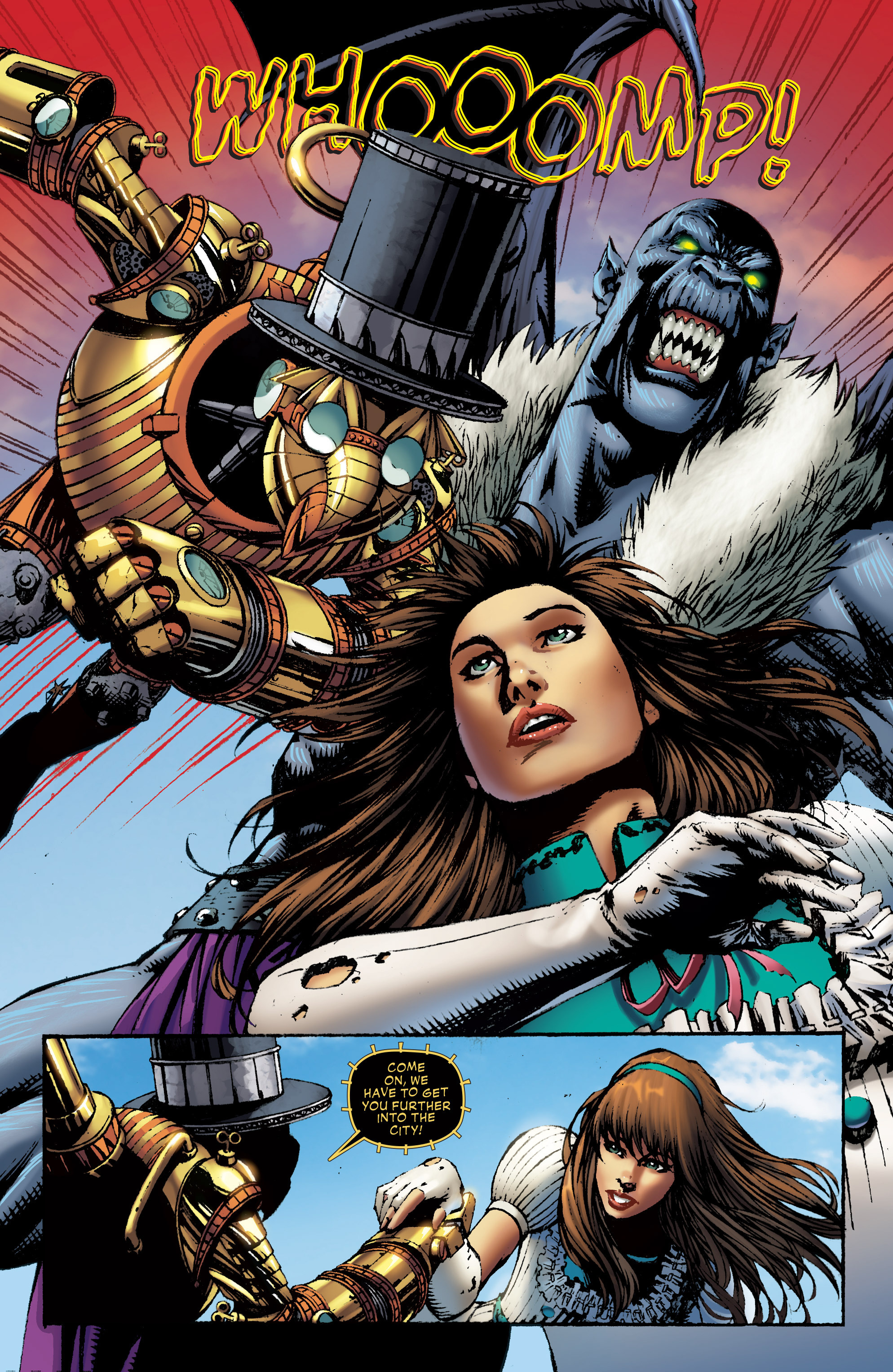 Read online Legends of Oz: Tik-Tok and the Kalidah comic - Issue #3