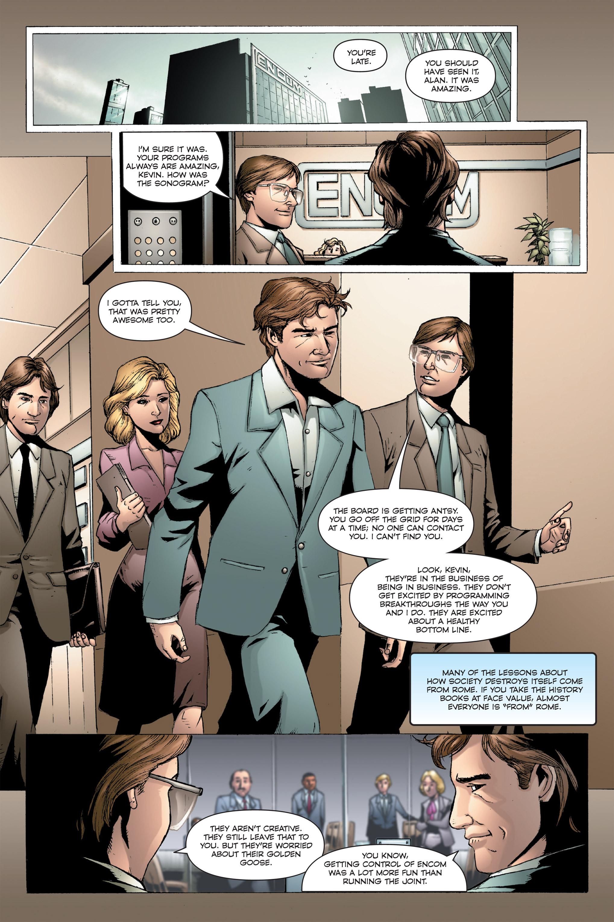 Read online TRON: Betrayal comic - Issue # TPB