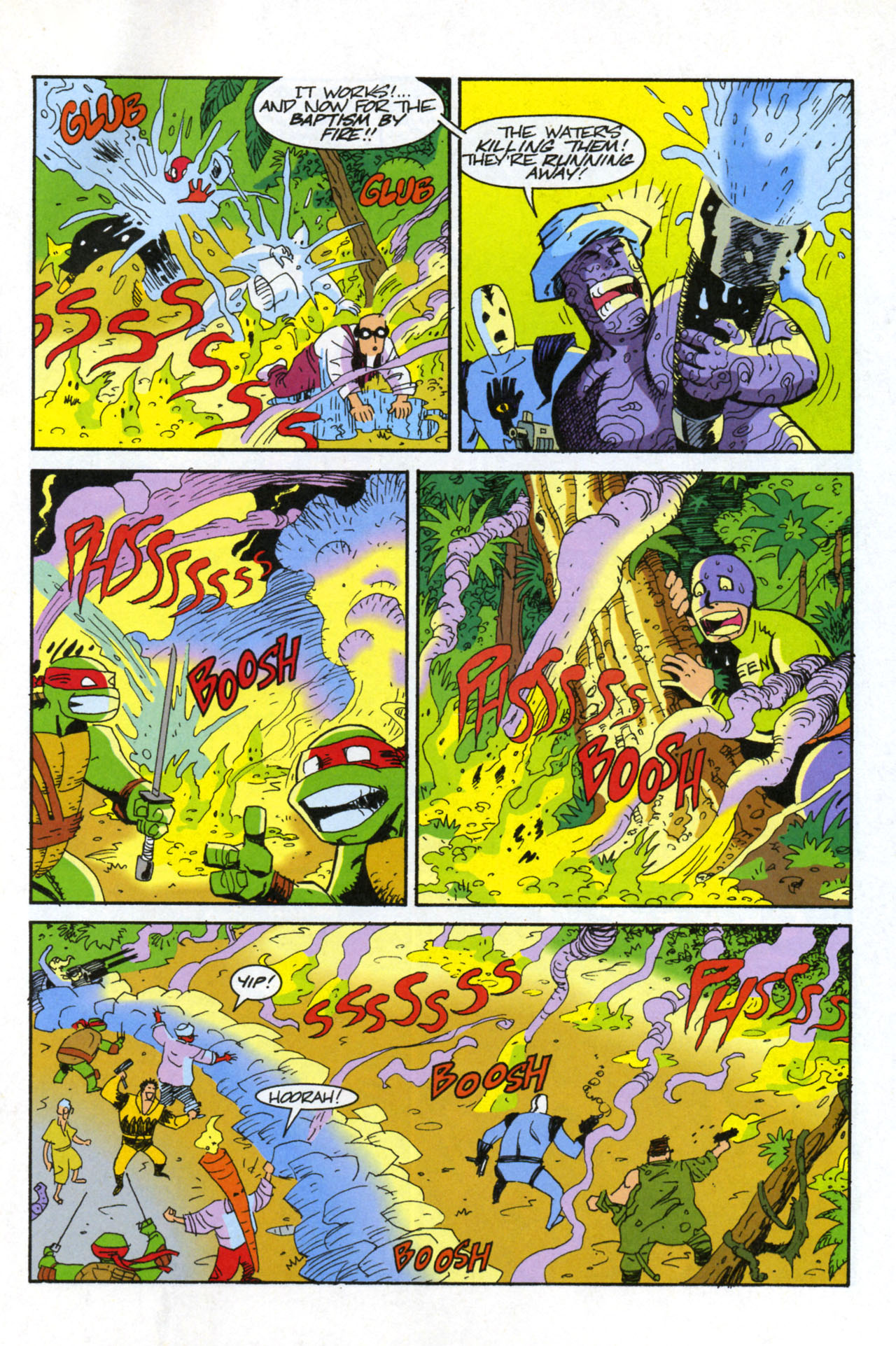 Read online Teenage Mutant Ninja Turtles/Flaming Carrot Crossover comic ...