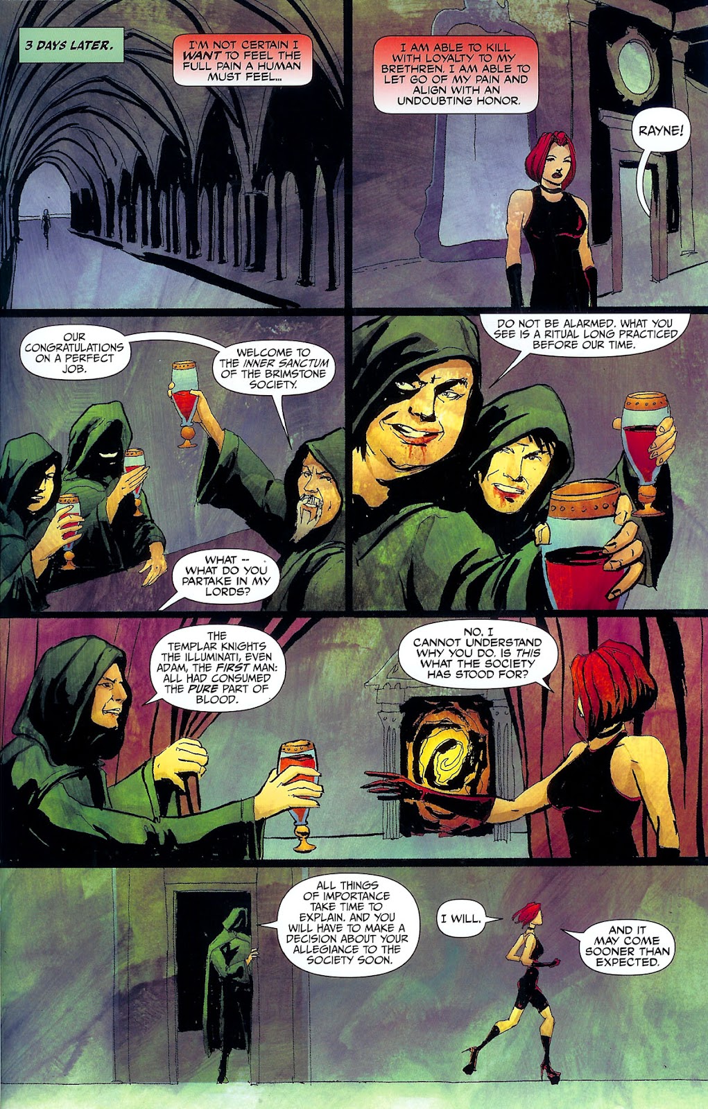 Read online BloodRayne: Seeds of Sin comic - Issue # Full