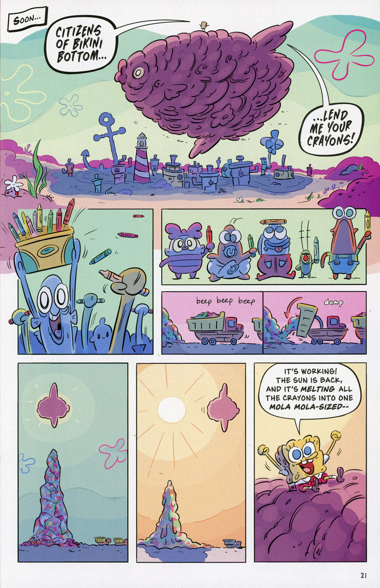 Read online SpongeBob Comics comic - Issue #46