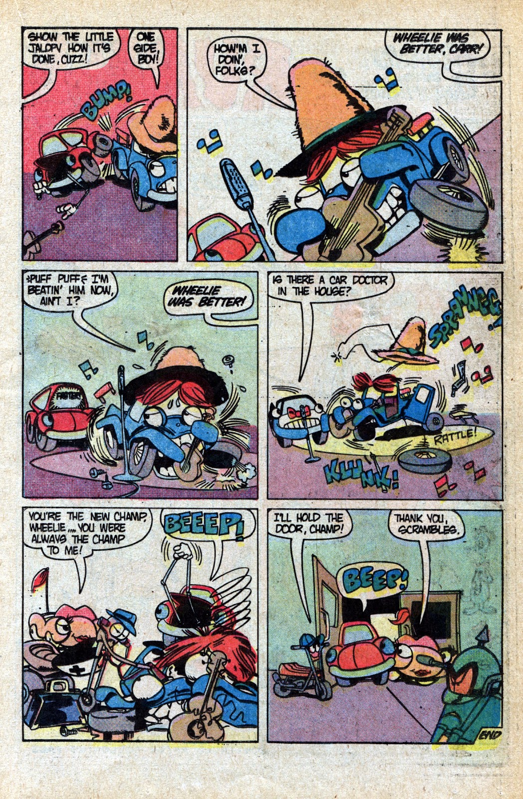 Read online Wheelie and the Chopper Bunch comic - Issue #1