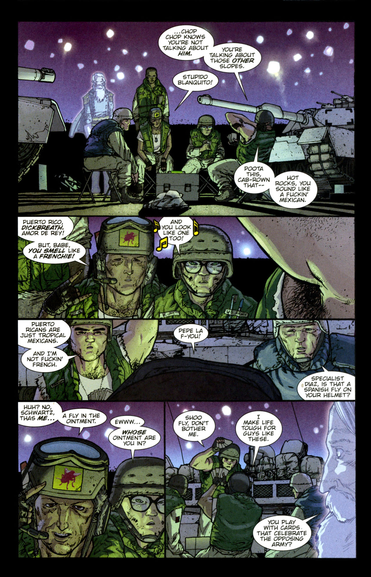 Read online The Haunted Tank comic - Issue #4