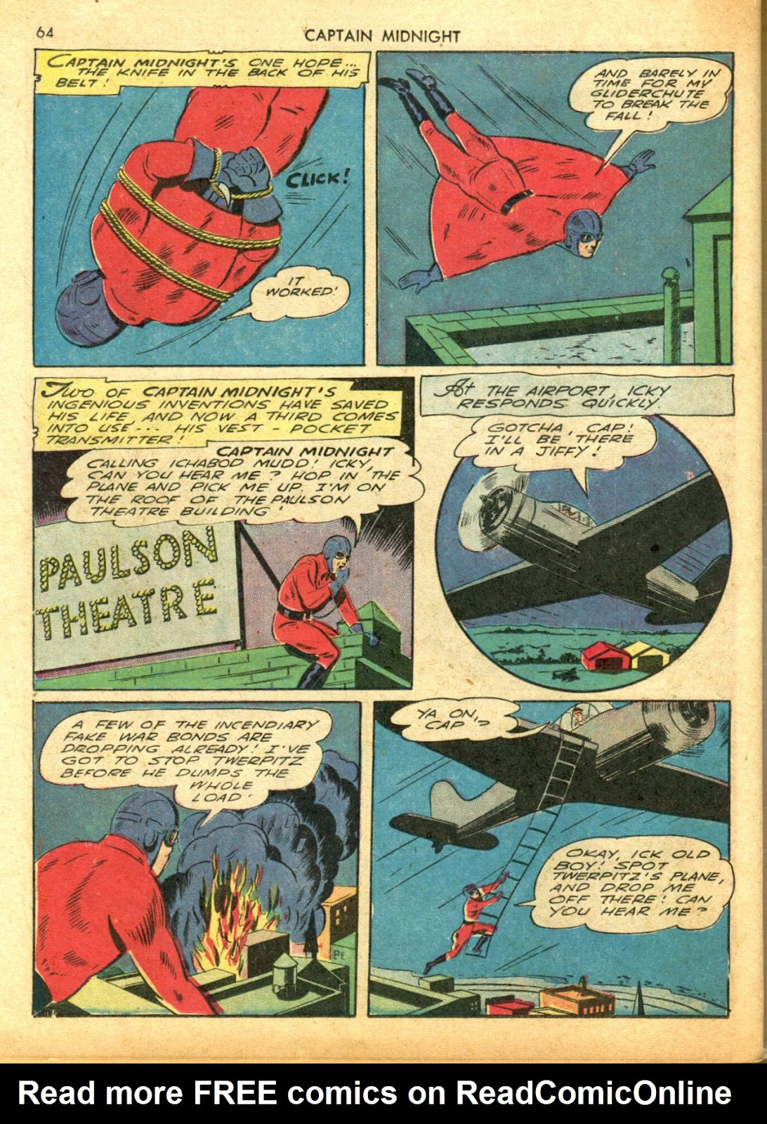 Read online Captain Midnight (1942) comic - Issue #5