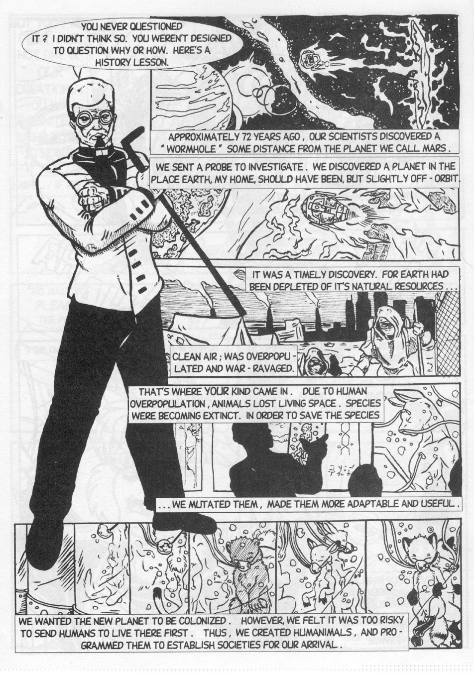 Read online Extinctioners comic - Issue #3