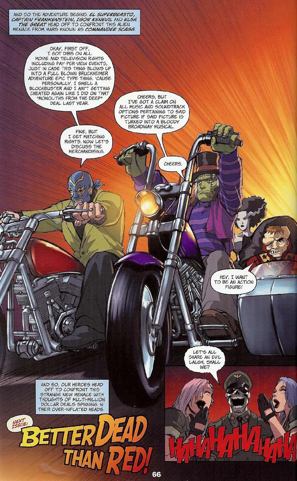 The Haunted World Of El Superbeasto Comic