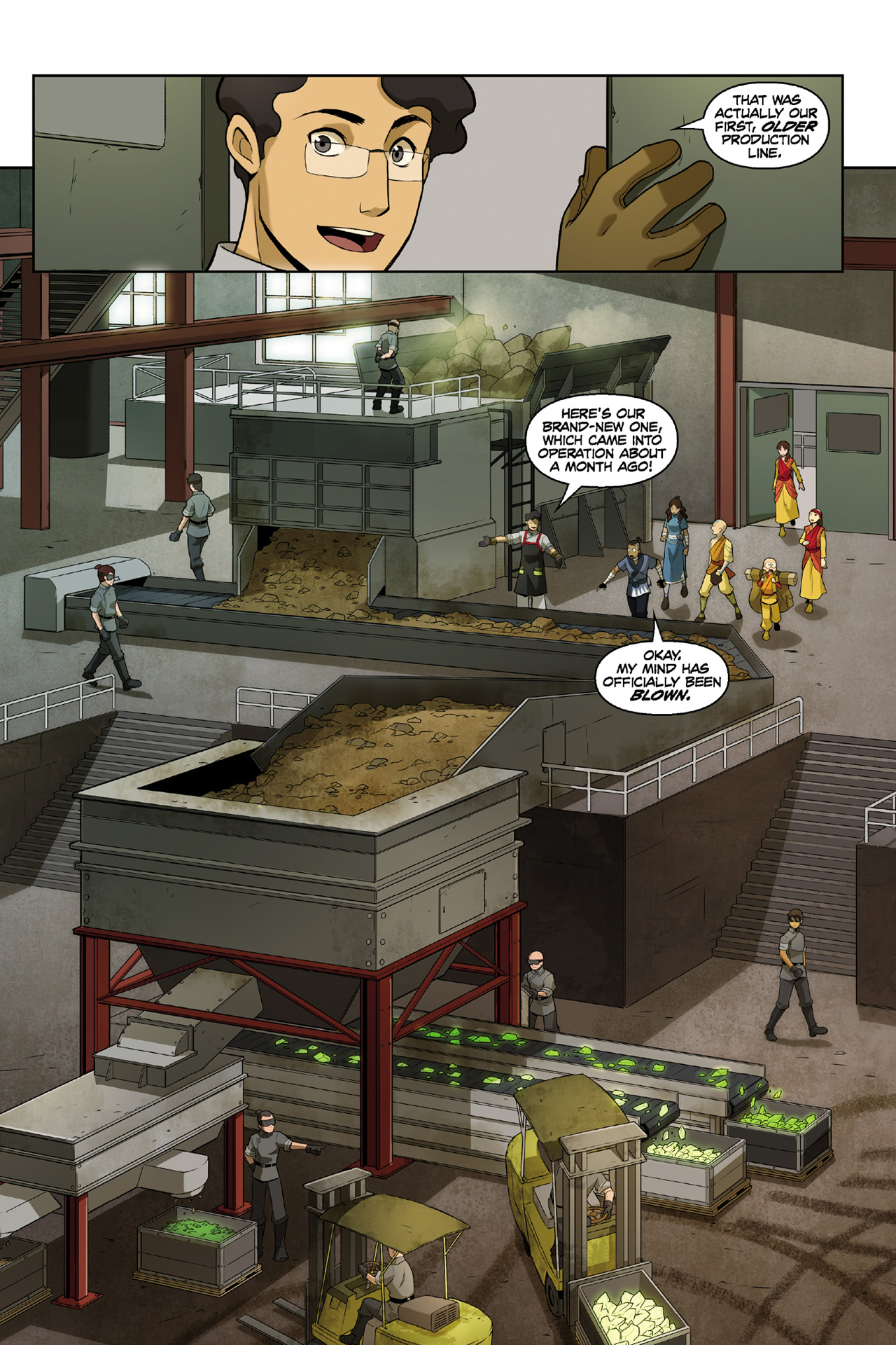 Nickelodeon Avatar The Last Airbender The Rift Part 1 | Read ...