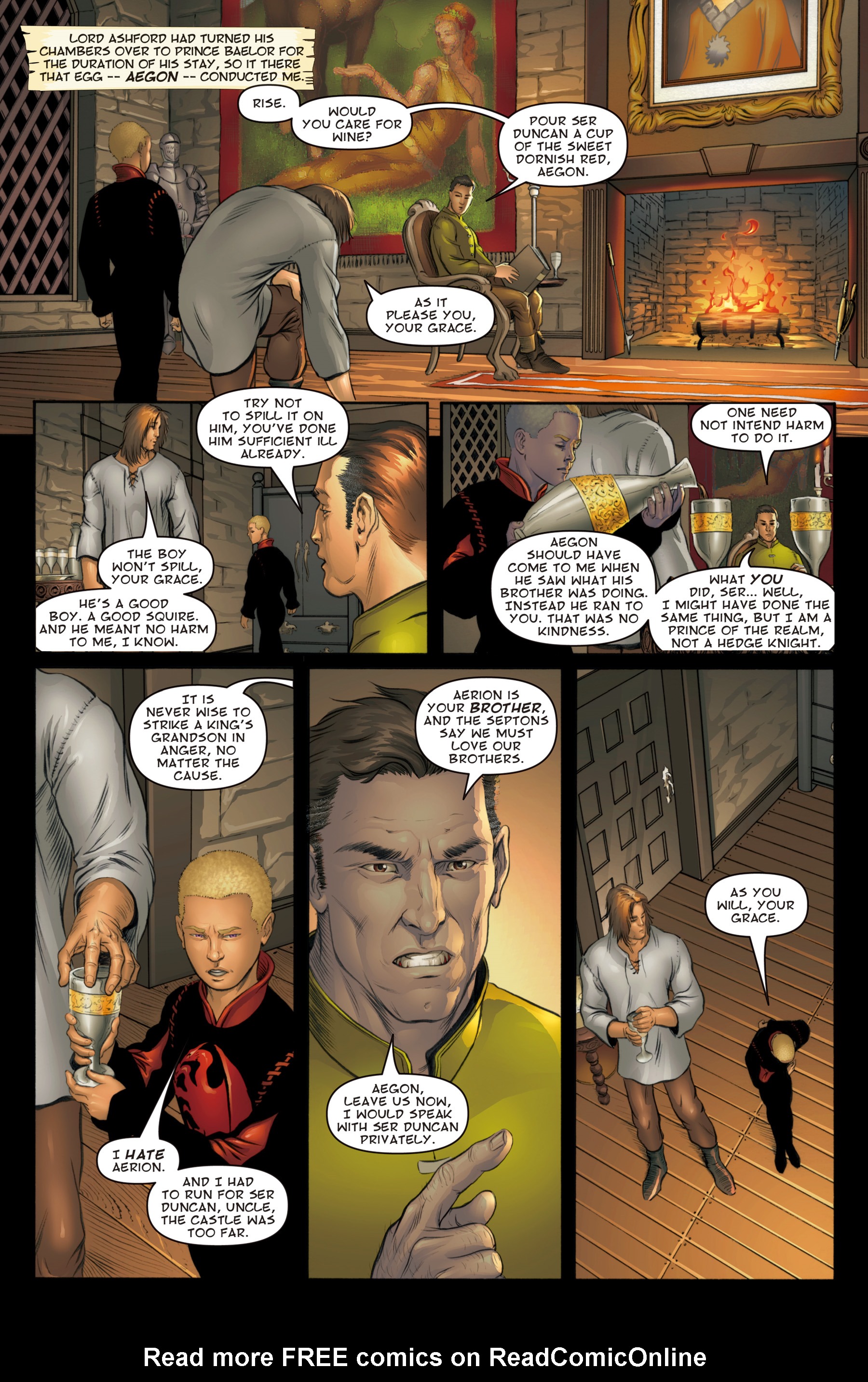 Read online The Hedge Knight: The Graphic Novel comic - Issue # Full