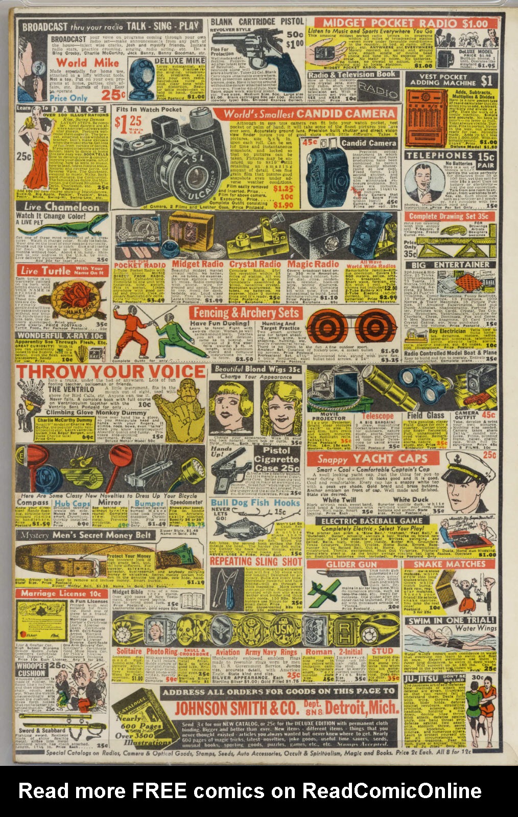 Read online More Fun Comics comic - Issue #34